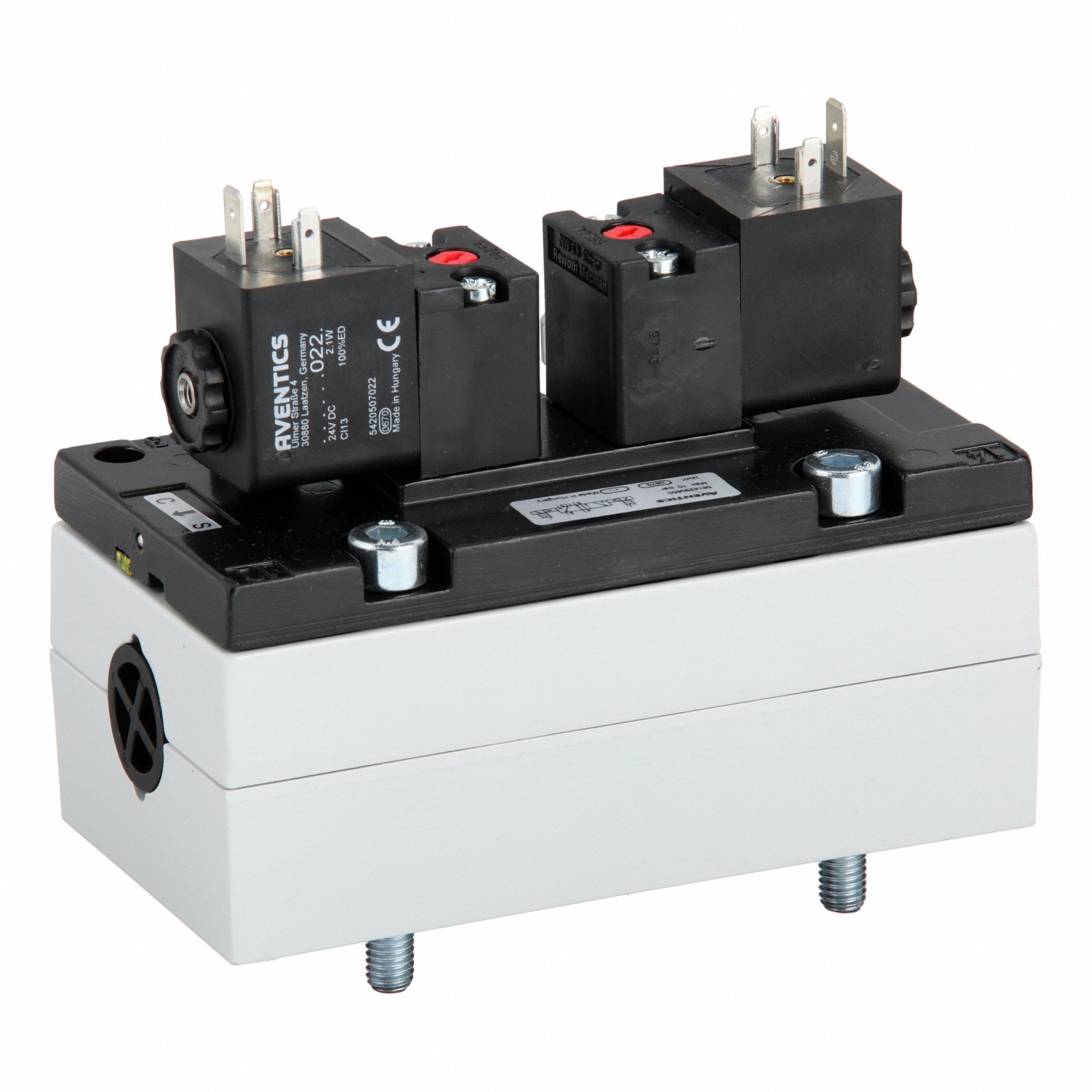 AVENTICS, Series 581, Double Solenoid, Solenoid Air Control Valve - 807U72|5814290650 - Grainger