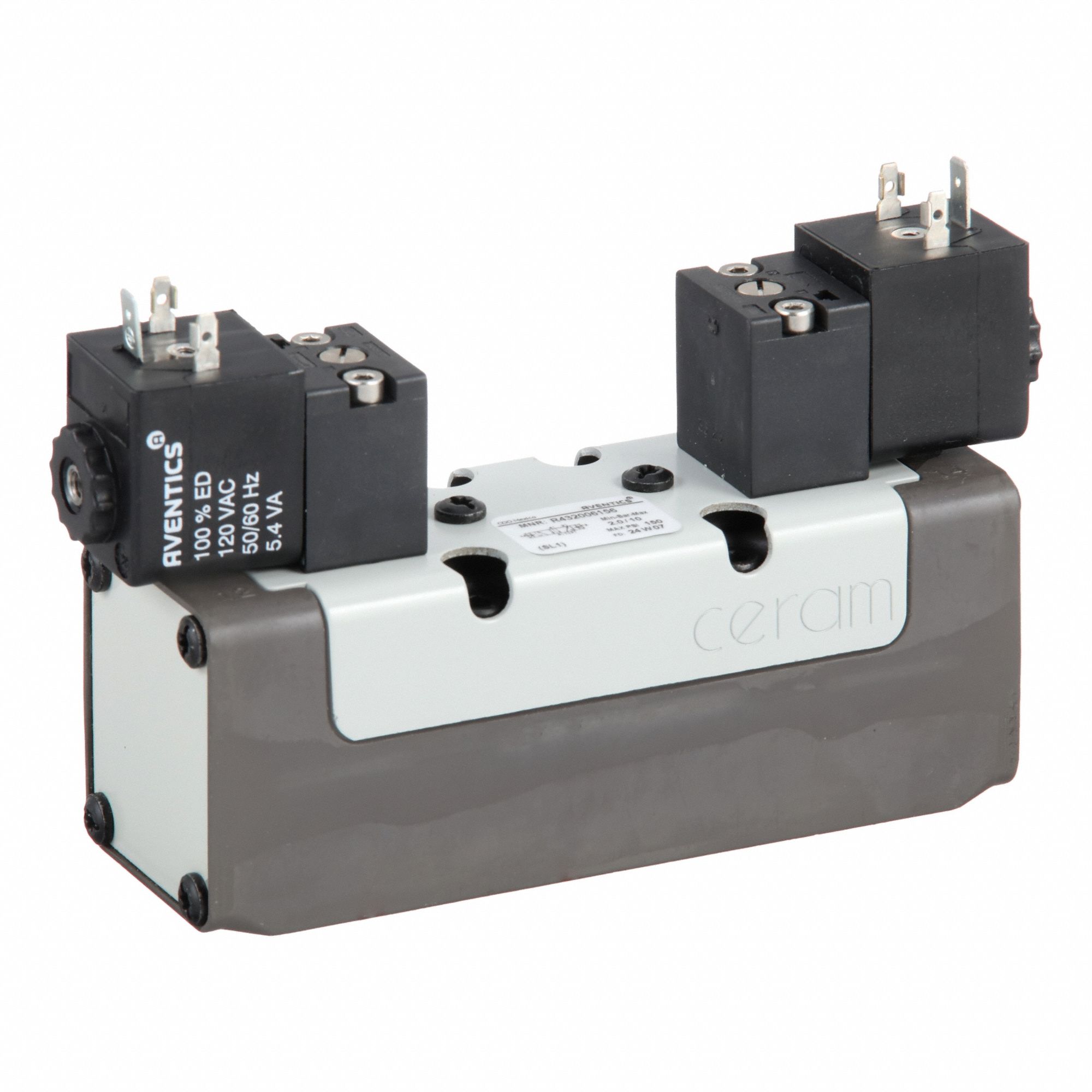 AVENTICS, Series CERAM, Double Solenoid, Solenoid Air Control Valve - 807U88|R432006156 - Grainger