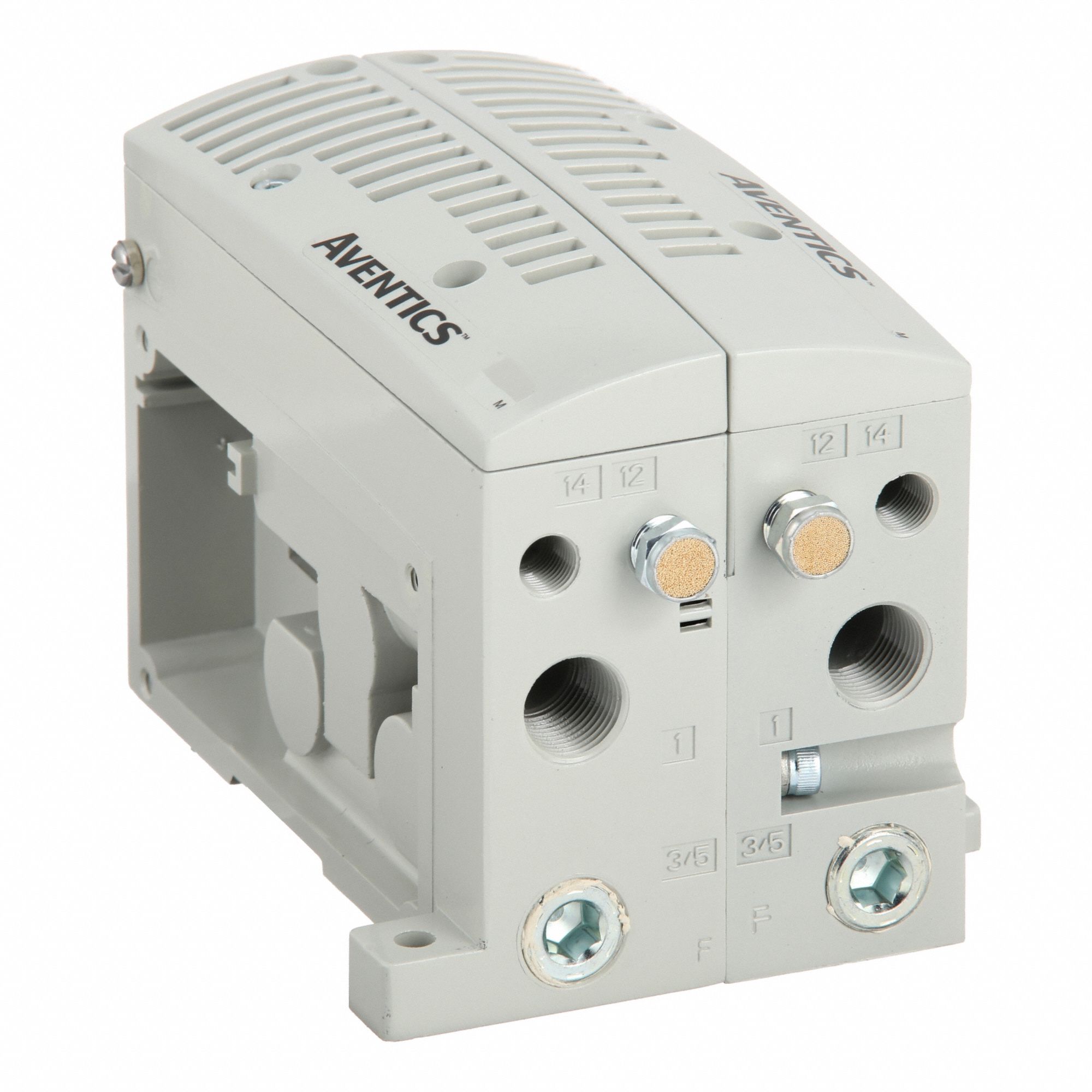 AVENTICS, For Series 503, 5 Ports, End Plate Kit - 807UJ7 ...