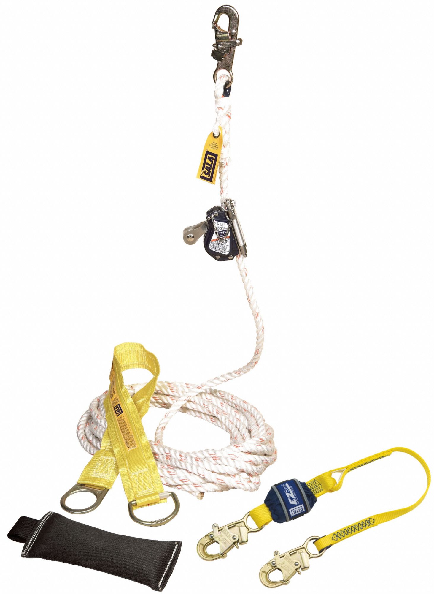 Rope Grab System,Trailing,50ft,310lb - Grainger