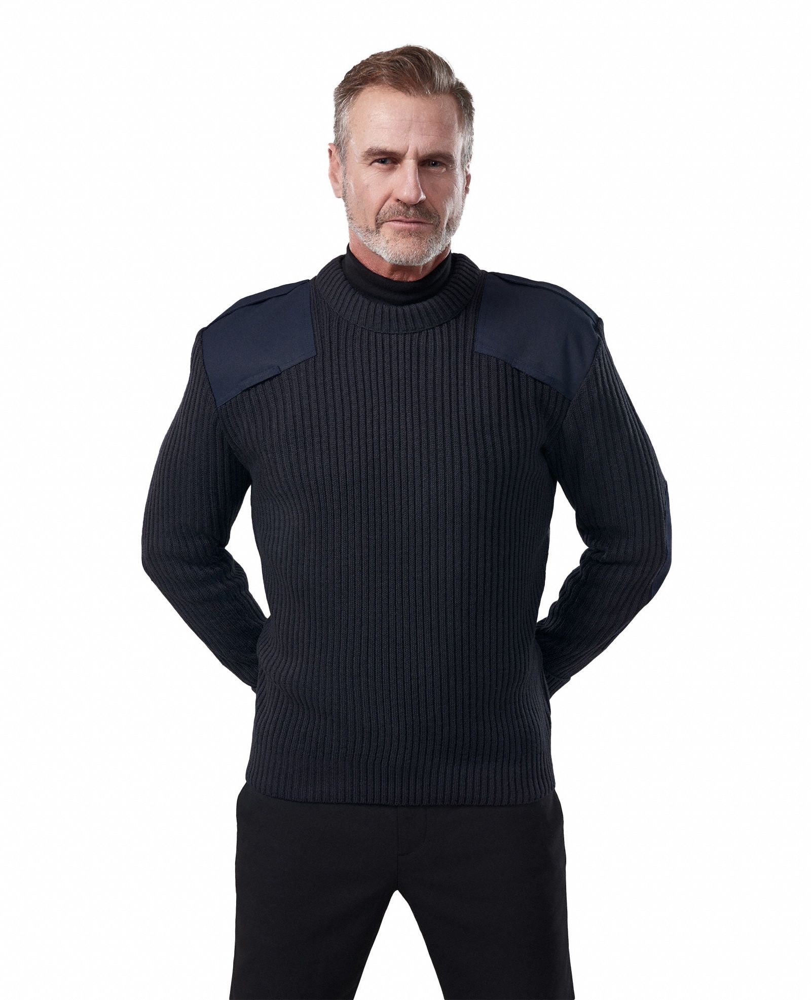 Crew Neck, Ribbed Commando - 2AA138|8083 - Grainger