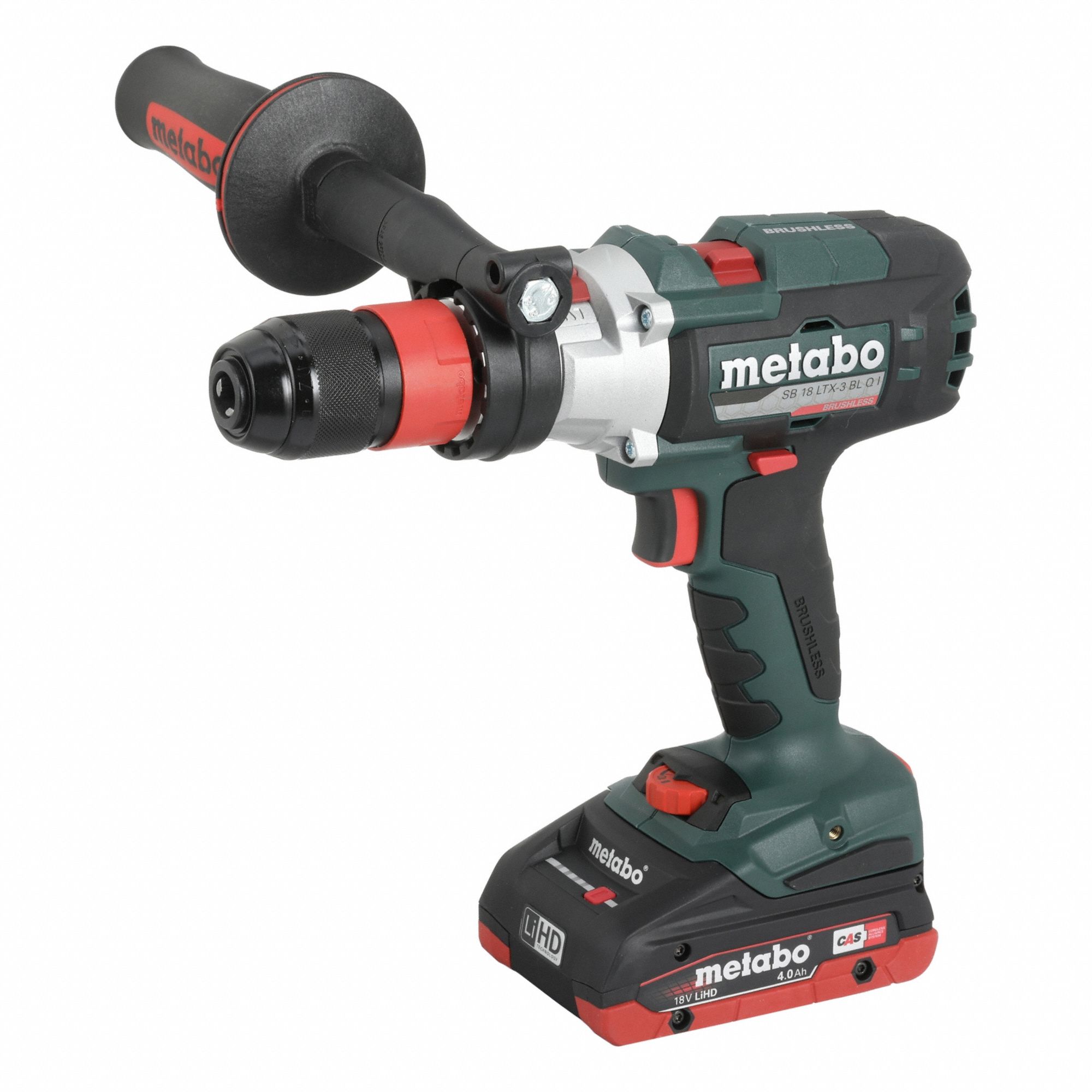METABO, 18V DC, Gen Purpose, Hammer Drill - 808GZ7|SB 18 LTX-3 BL Q I 4 ...