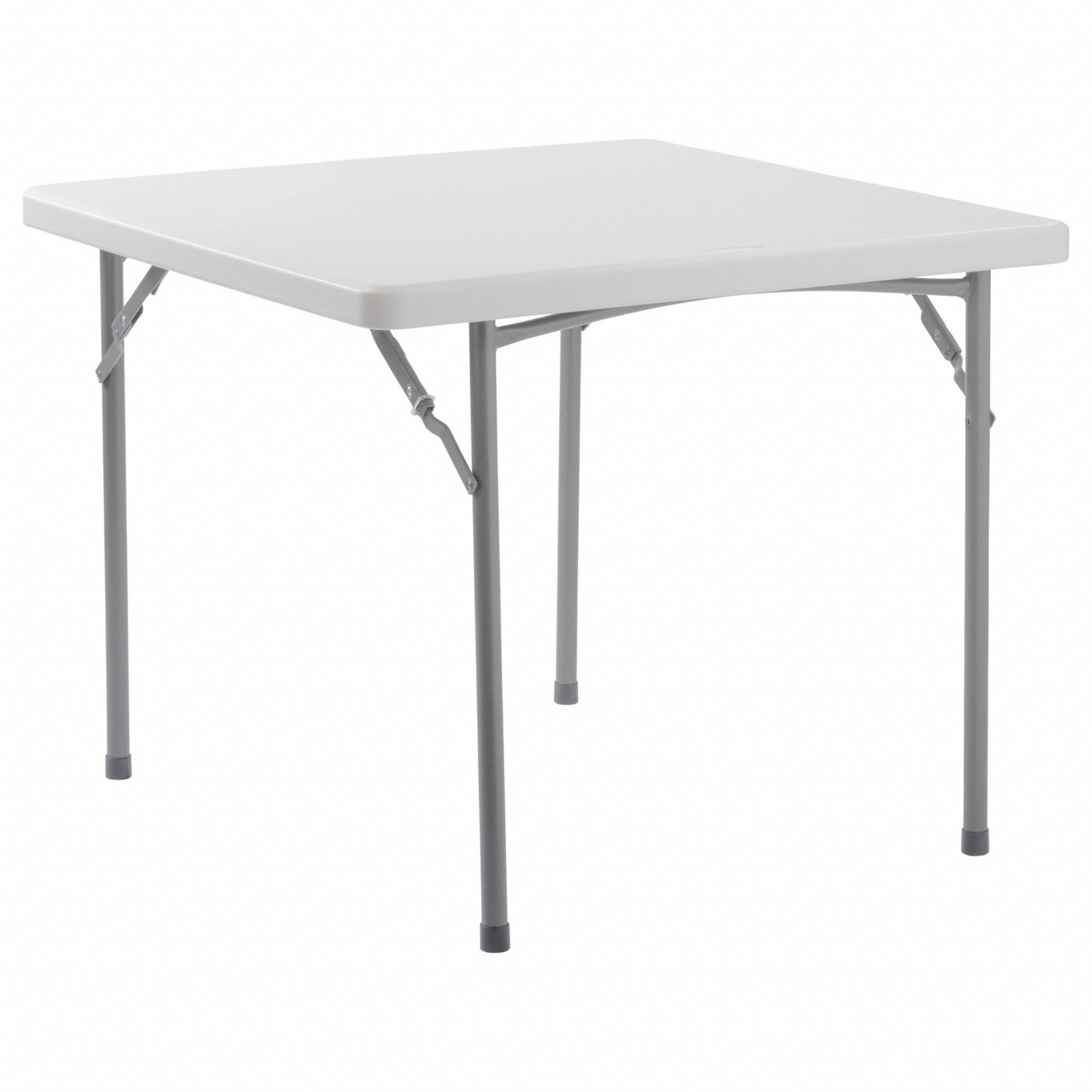 NATIONAL PUBLIC SEATING, Square Table Shape, Speckled Gray Tabletop ...