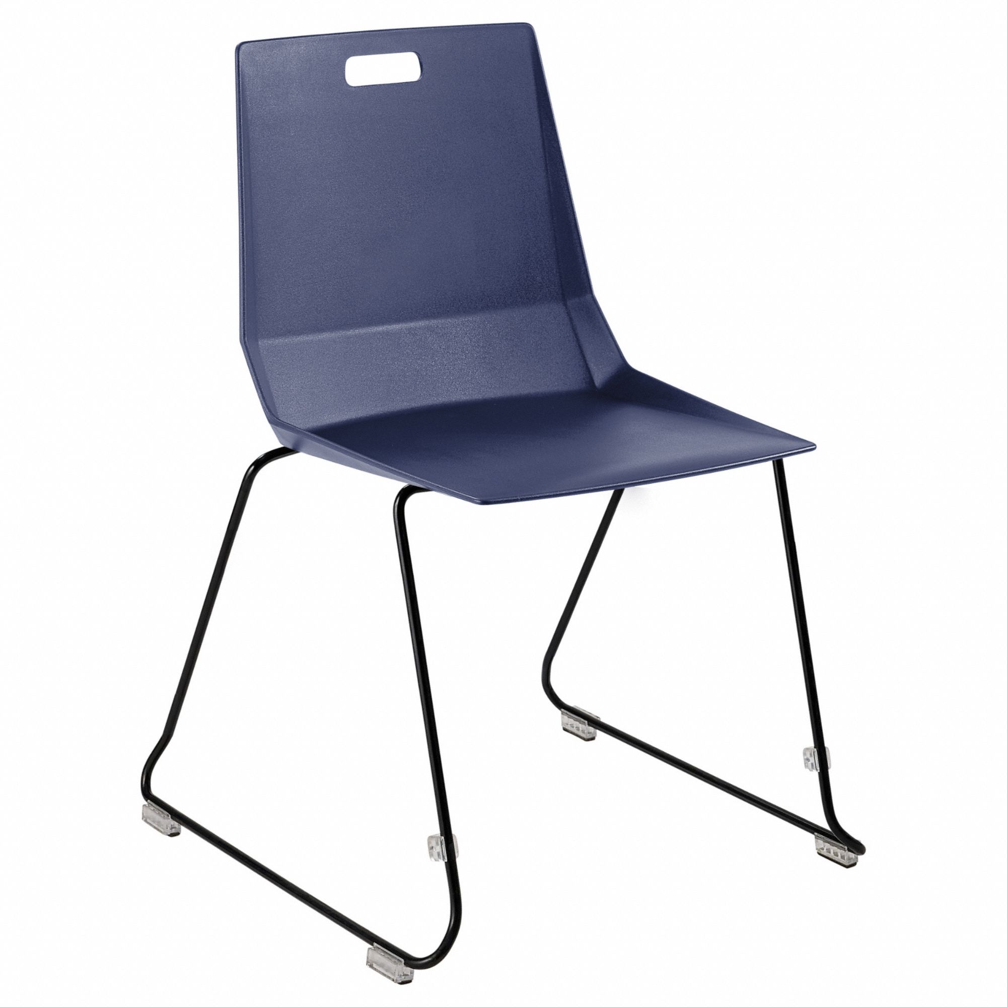 NATIONAL PUBLIC SEATING, Plastic Seat, Steel Frame, Stacking Chair ...