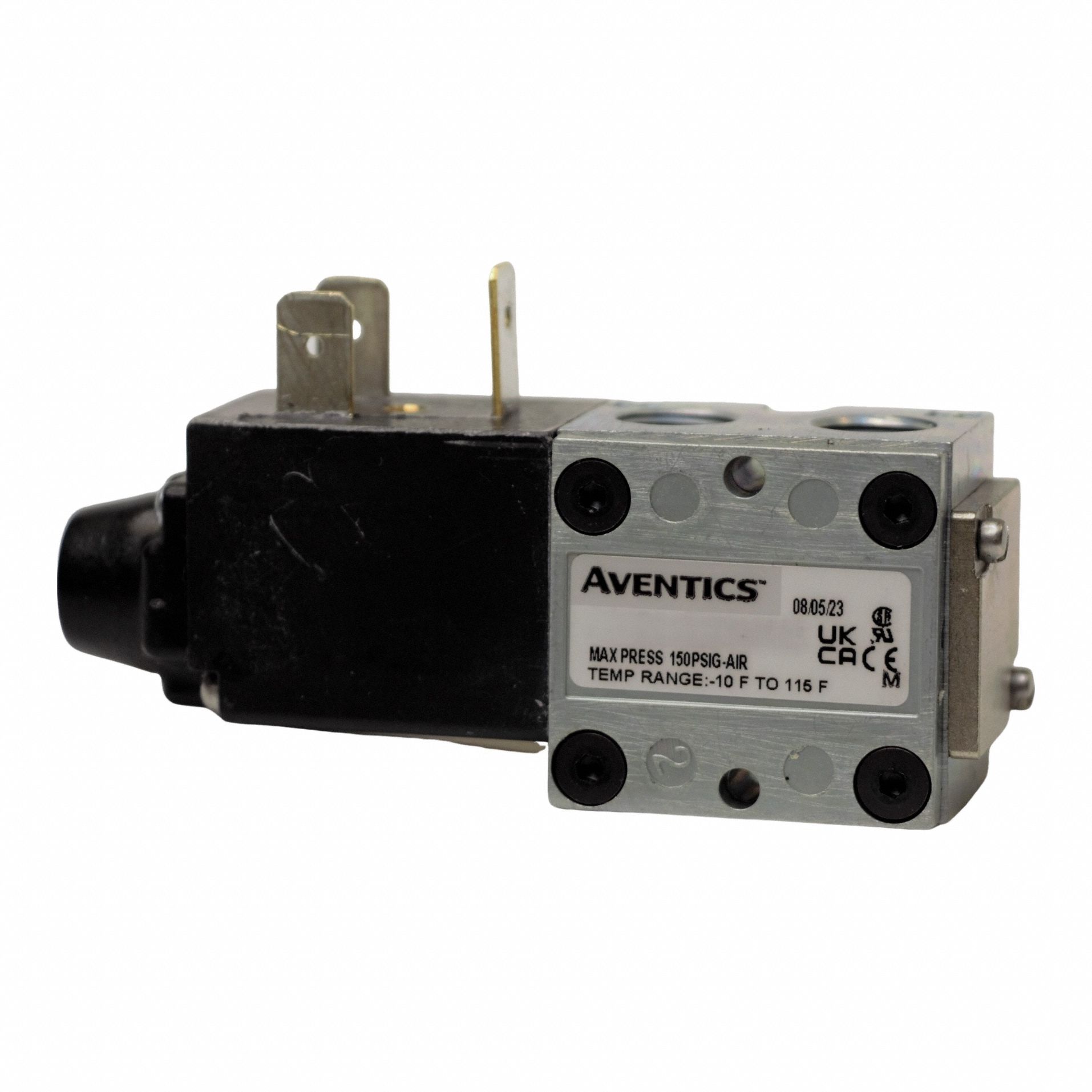 AVENTICS, Series L01, Single Solenoid, Solenoid Air Control Valve - 809G21|L01SA4592000020 ...