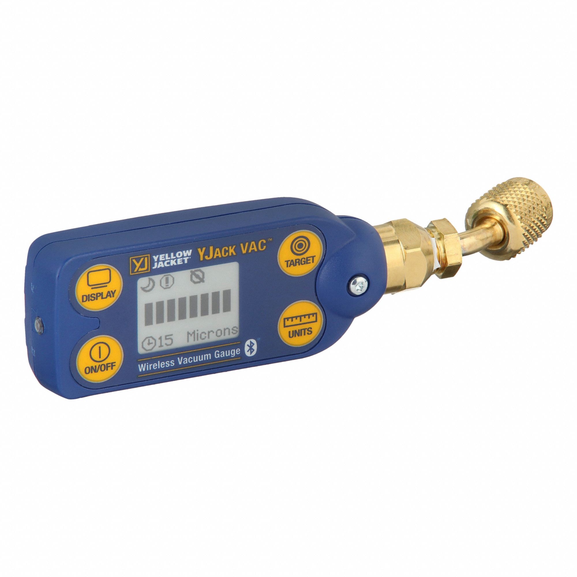 YELLOW JACKET, LCD, 1 micron Hg to 760,000 micron Hg, Vacuum Gauge ...