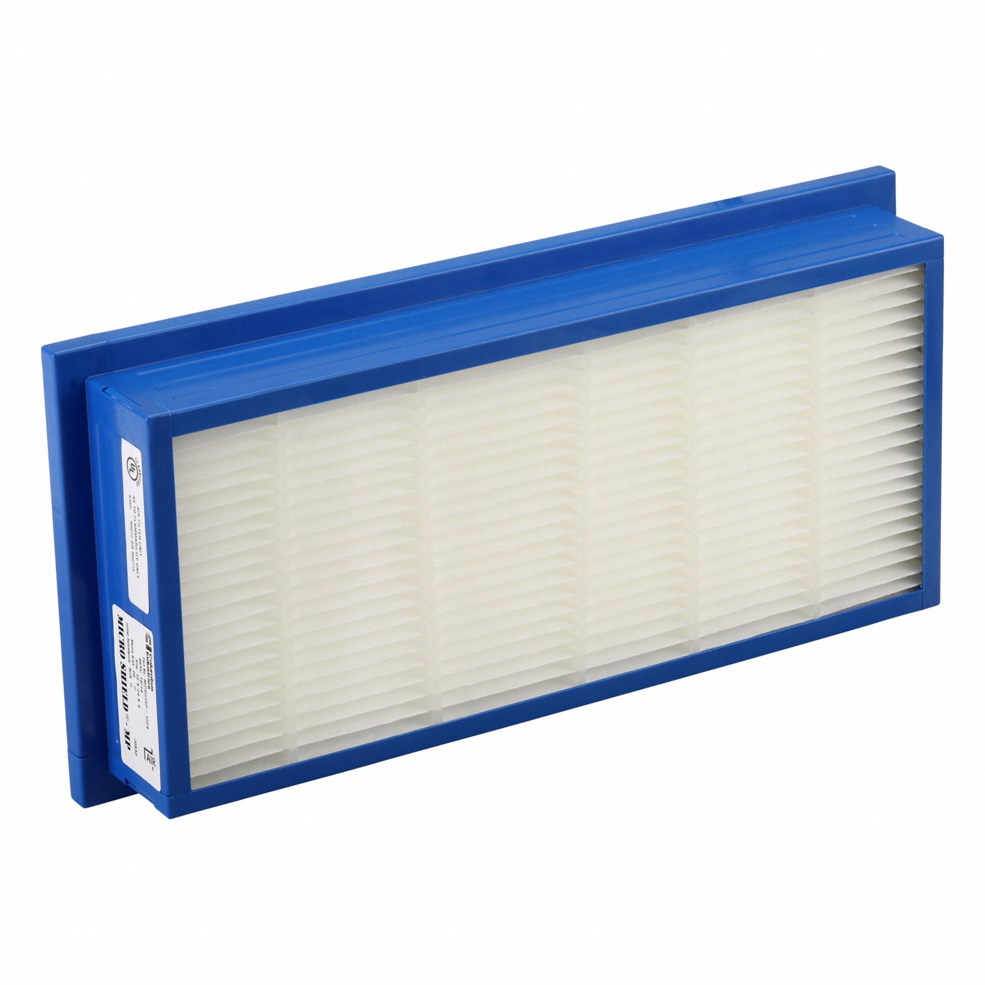 MICROSHIELD, 12 in x 24 in x 4 in, Synthetic, Minipleat Air Filter ...