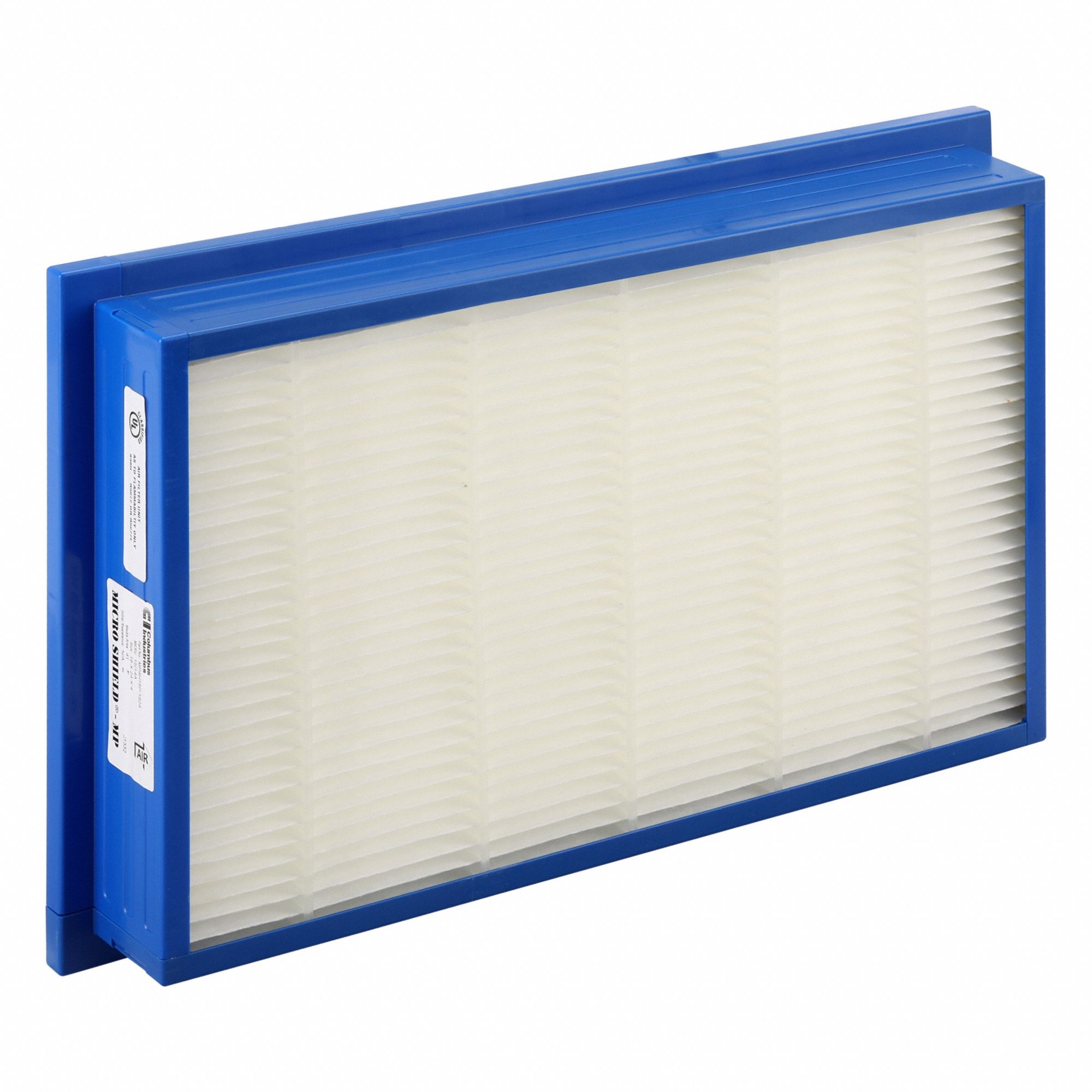 MICROSHIELD, Synthetic, Plastic, Mini-Pleat Air Filter - 809KN9|MP4H15P ...