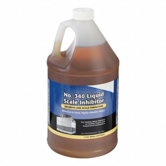 NU-CALGON, No. 340 Liquid Scale Inhibitor, 1 gal, Scale Inhibitor ...