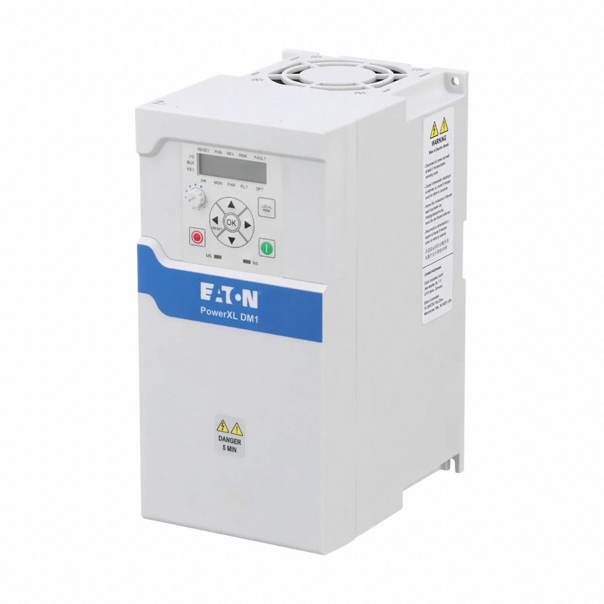 EATON, 240V AC, 3 hp_5 hp Max Output Power, Variable Frequency Drive - 809PK1|DM1-12011EB-S20S ...