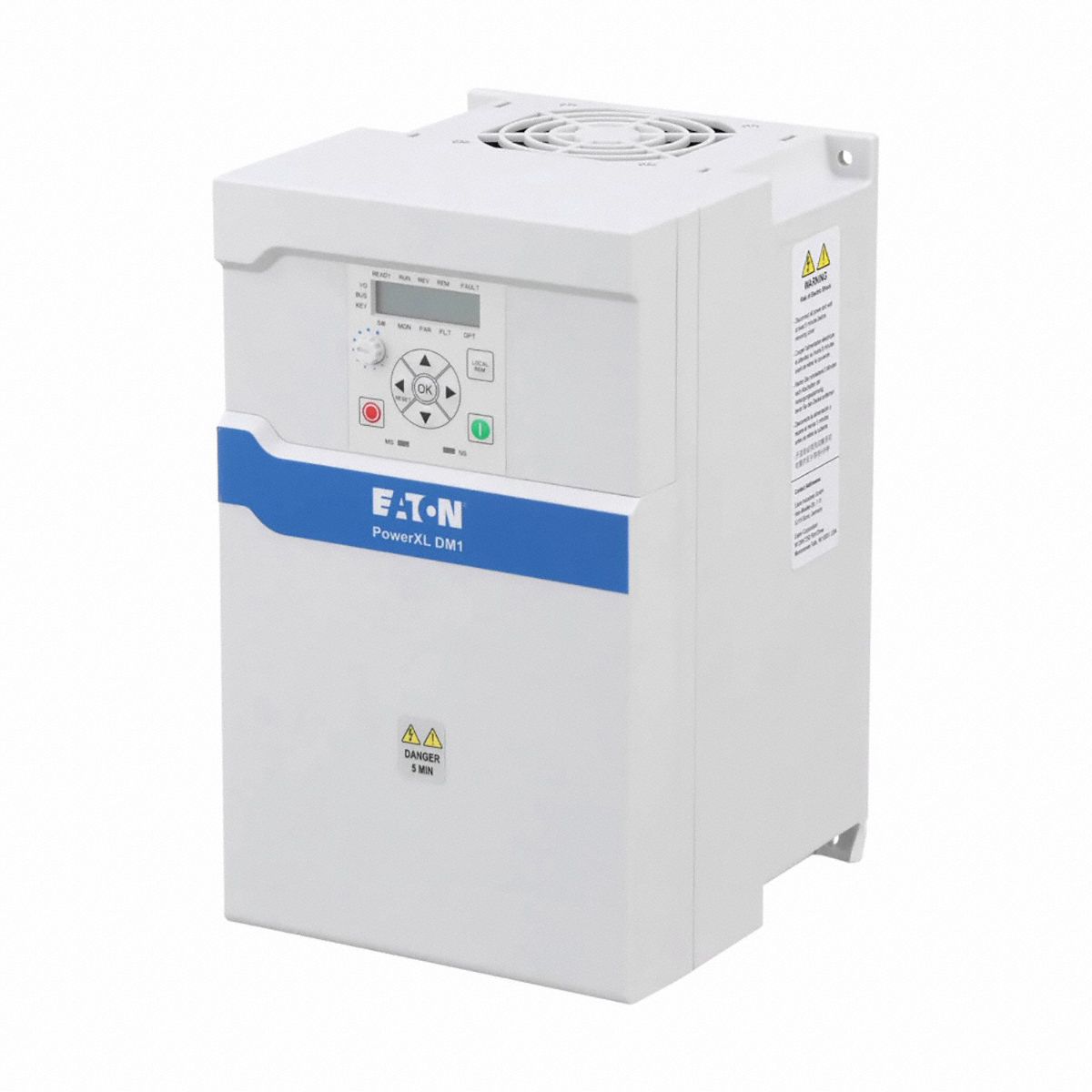 EATON, 480V AC, 20 hp_25 hp Max Output Power, Variable Frequency Drive ...