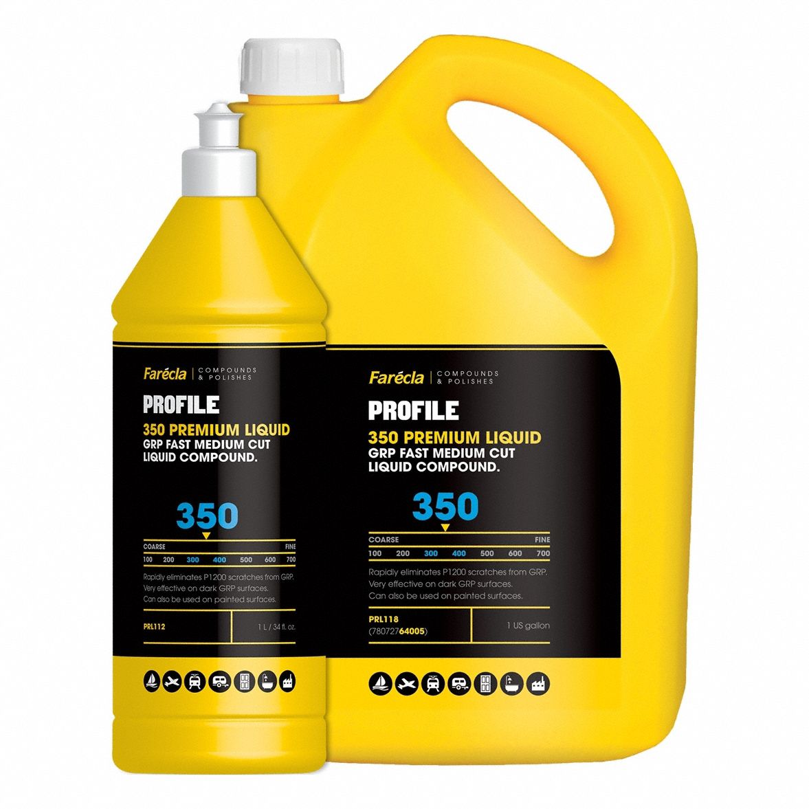 FARECLA PROFILE, Compound, 1 gal Container Size, Compound - 810K38 ...
