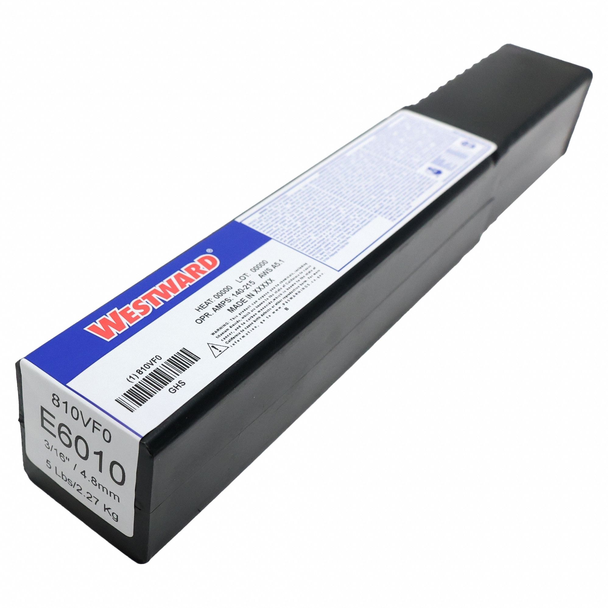 WESTWARD, Alloy Carbon Steel, E6010, Carbon Steel Welding Electrode ...