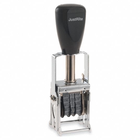 Jan 01 2024 - Dec 31 2029, Black, Date Stamp - 811CG3|048977 - Grainger