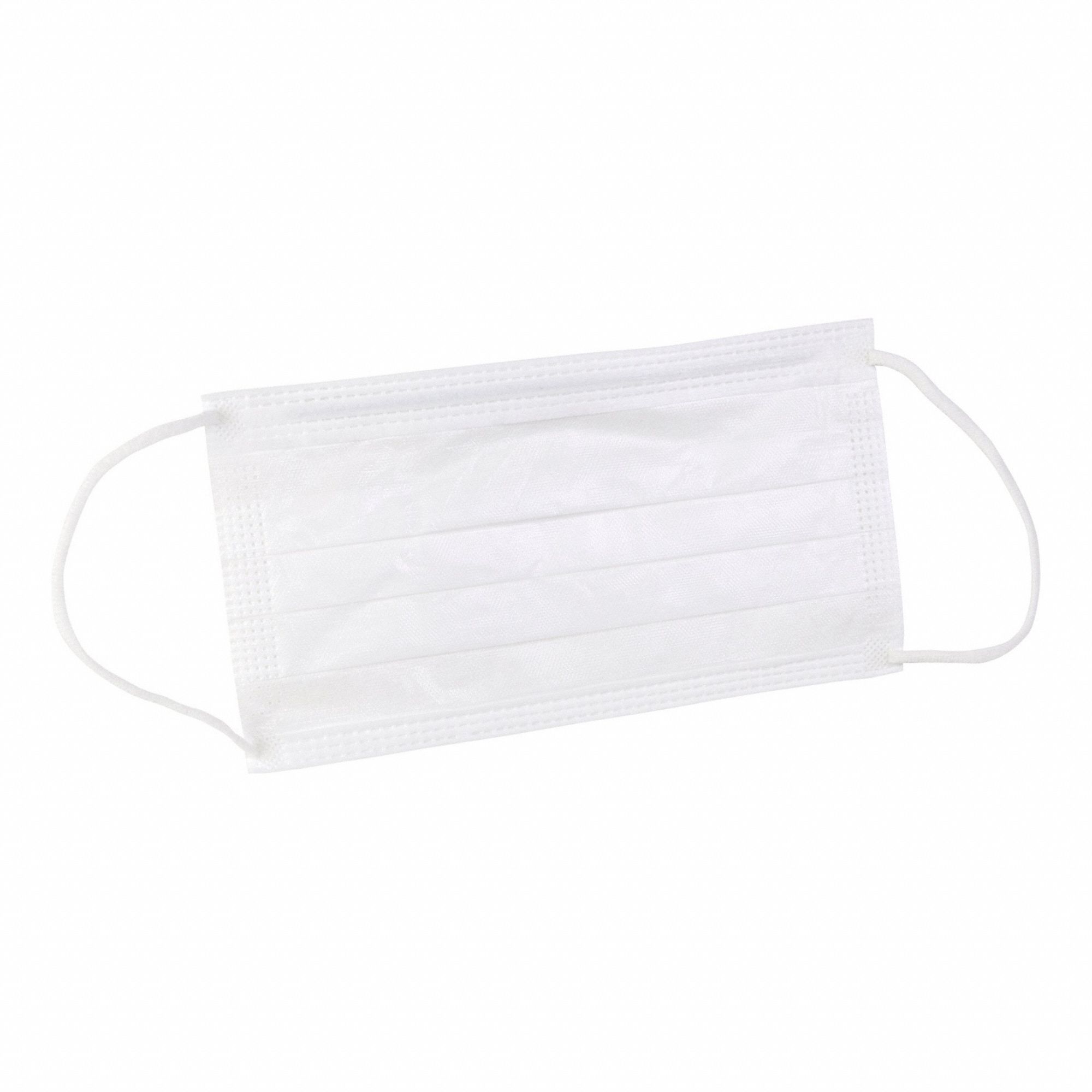 Dual, Non-Adj, Polyethylene, Cleanroom Mask - 811FN3|62451 - Grainger