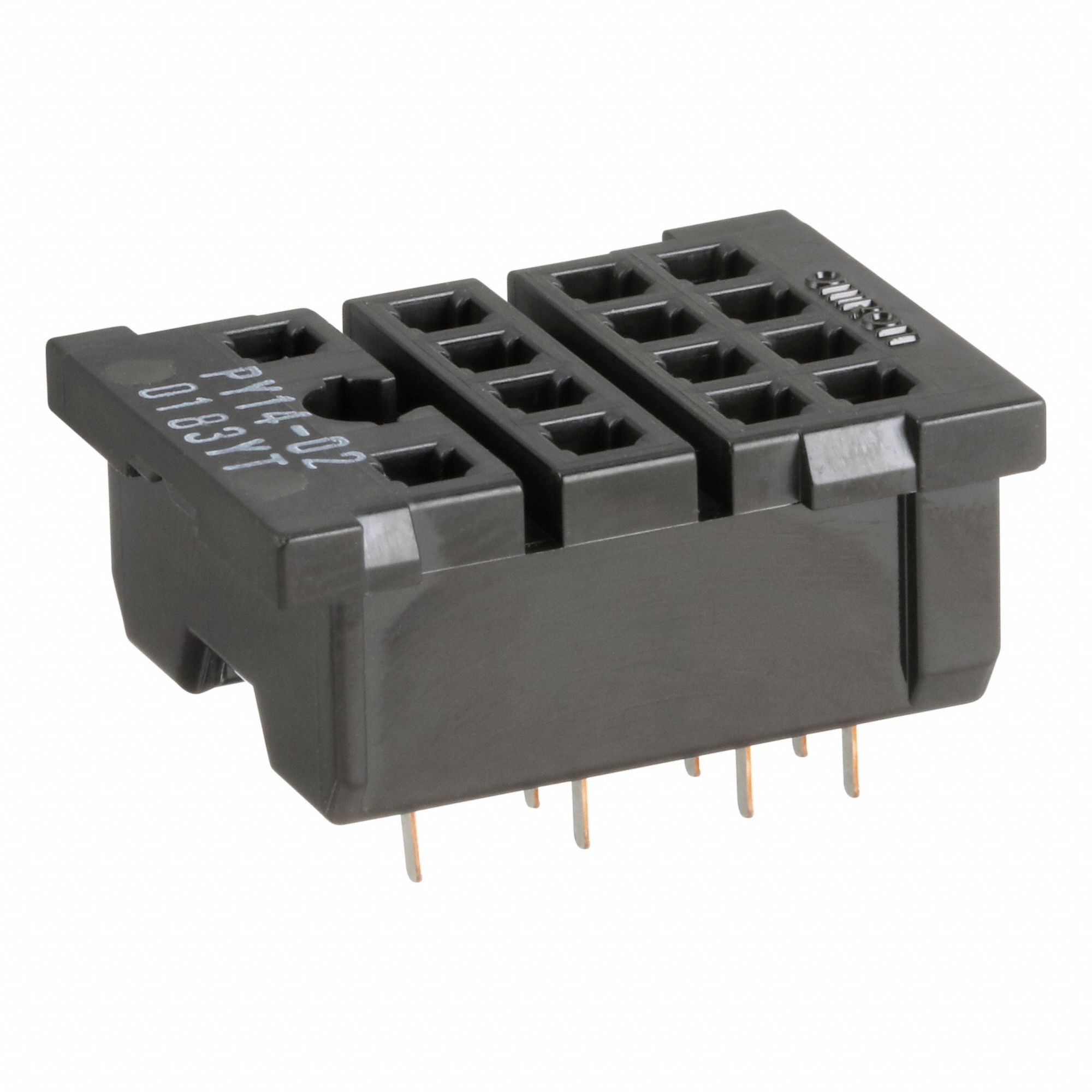 OMRON, 3 A Rating, 14 Pins, Relay Sockets and Hardware - 811TD0|PY14-02 ...