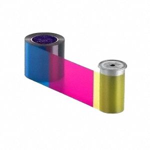 Full Color, 350 Prints per Roll, ID Card Printer Ribbon - 811W75|525100 ...