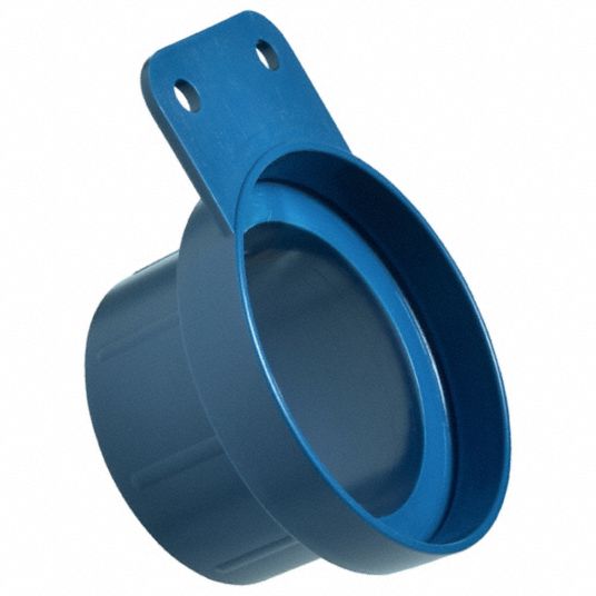 LOC-LINE, 2 1/2 in, ShopVac Hose Adapter with Mounting Tab - 1DYB9 ...