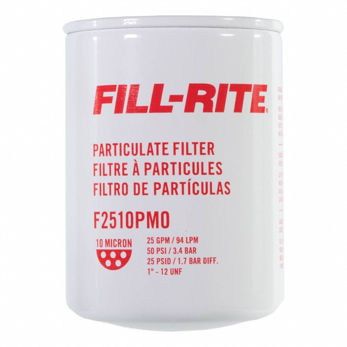 FILL-RITE, Filter, Particulate, Micron Particulate Filter - 812N33 ...