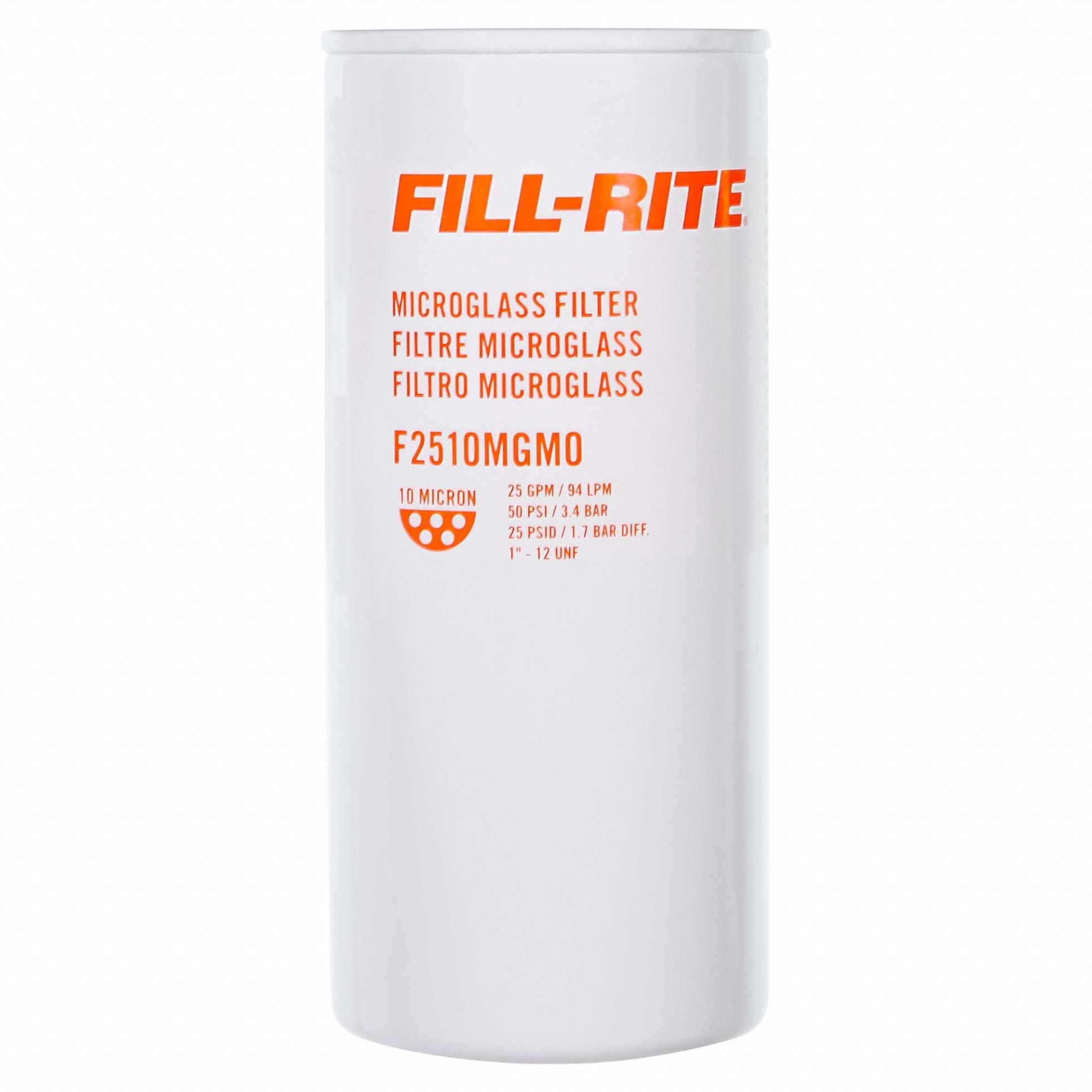 FILL-RITE, Particulate, Repl Filter, Fuel Filter - 812N37|F2510MGM0 ...