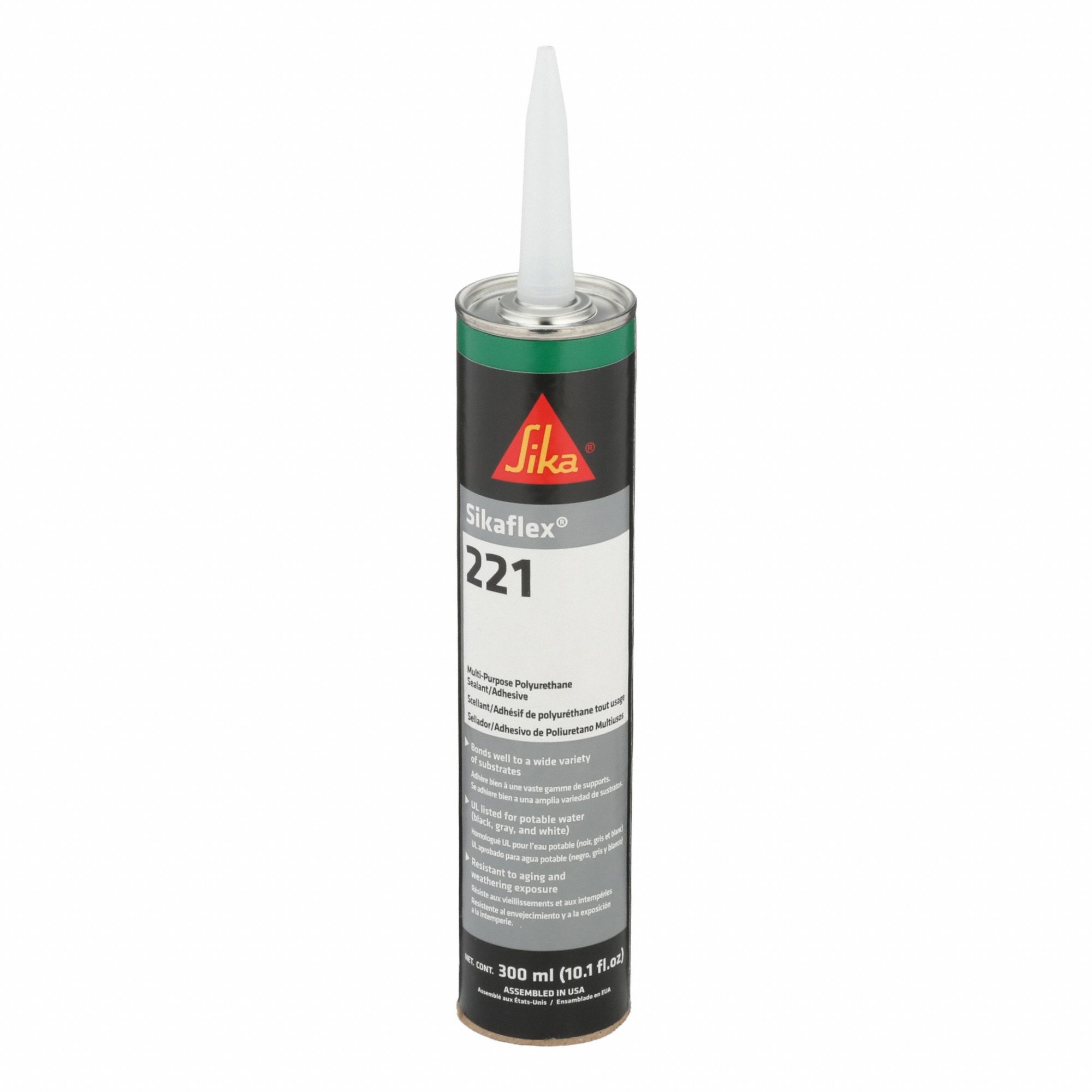 SIKA, Sikaflex 221, White, Polyurethane Sealant - 813NY1|90891 - Grainger