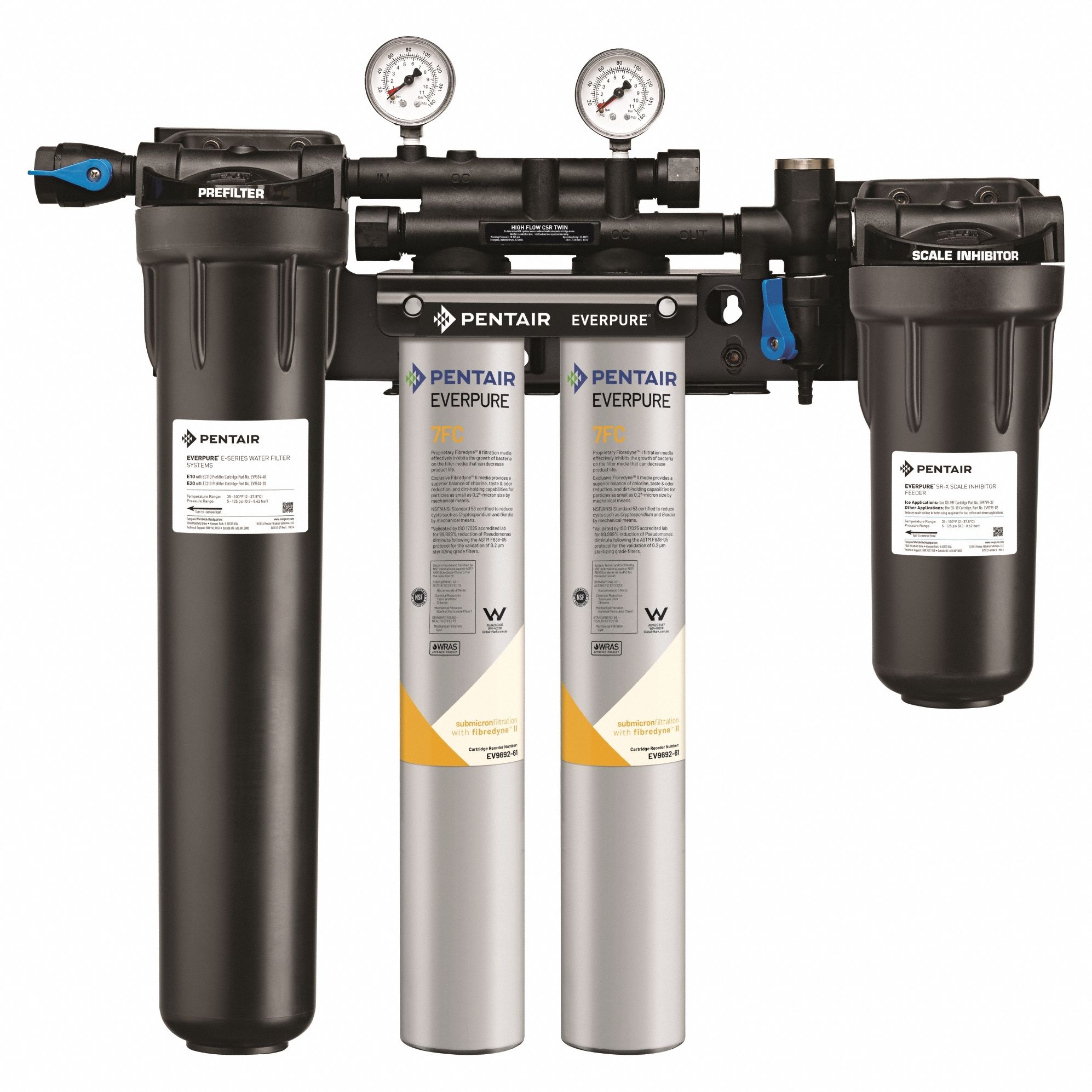 EVERPURE, 0.2 micron, 5 gpm, Water Filtration System - 814JL0|EV932972 ...