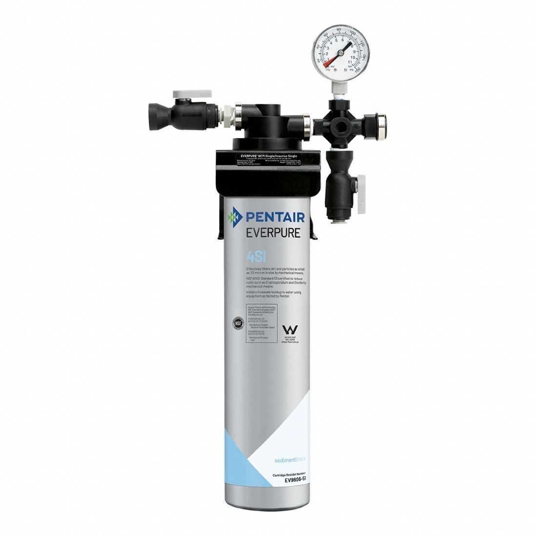 EVERPURE, 0.5 micron, 2 gpm, Water Filter System - 814JN2|EV932460 ...