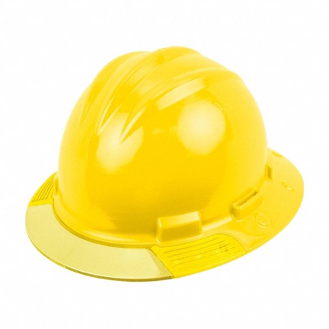 BULLARD, Yellow, No Graphics, Full Brim Hard Hat - 814K66|AVYLRYCS ...