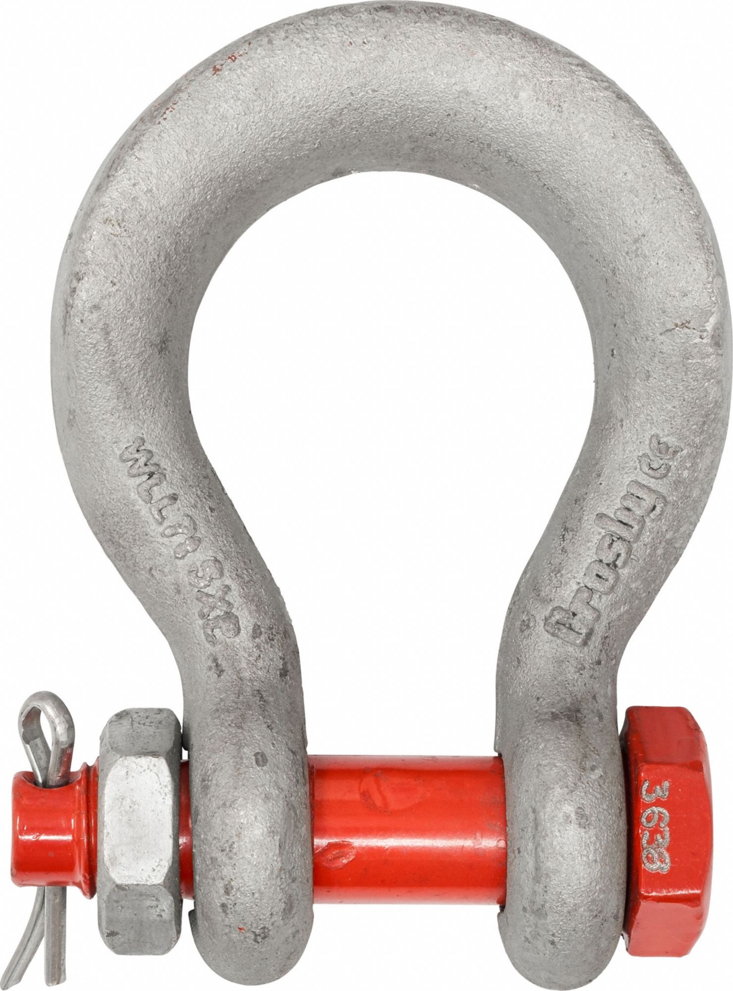 CROSBY, Wide Body Shackle, 25,000 lb Working Load Limit, Wide Body ...