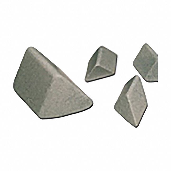 Ceramic, Triangle, Tumbler Media - 817N10|VTMAT22038025DFX50VF - Grainger