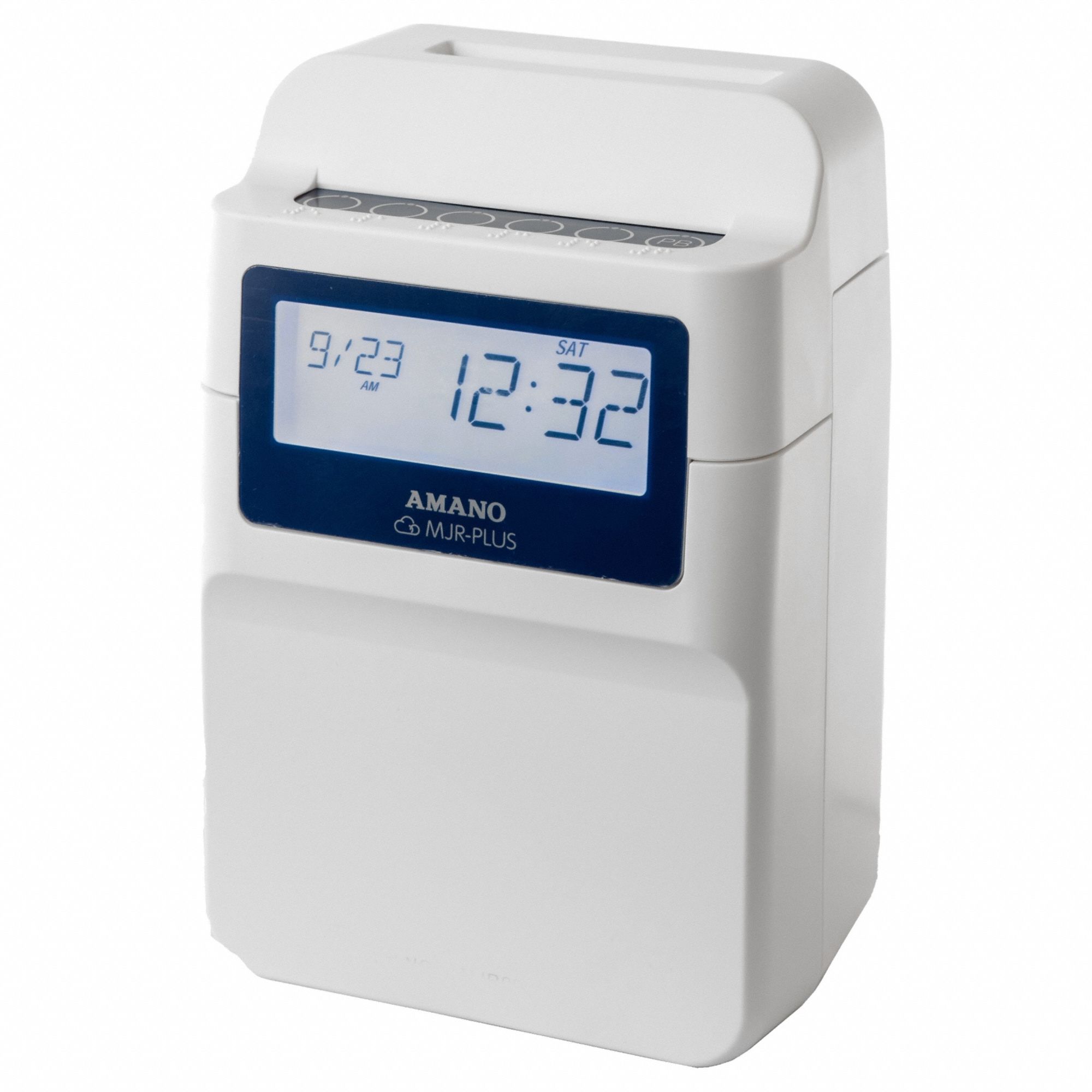 AMANO, Punch Clock Type, Digital, Time Clock - 817NR5|MJR-PLUS/100E ...