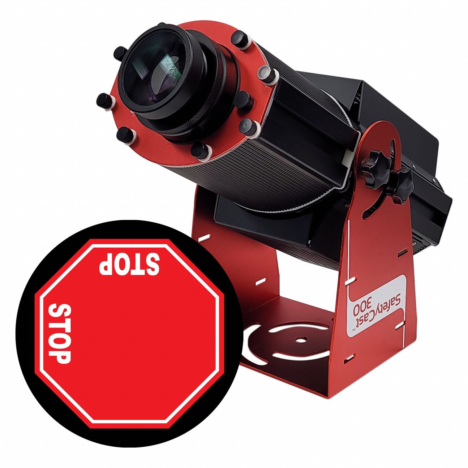 LASERGLOW TECHNOLOGIES, Projector, Lens and Image Template, 300 W ...