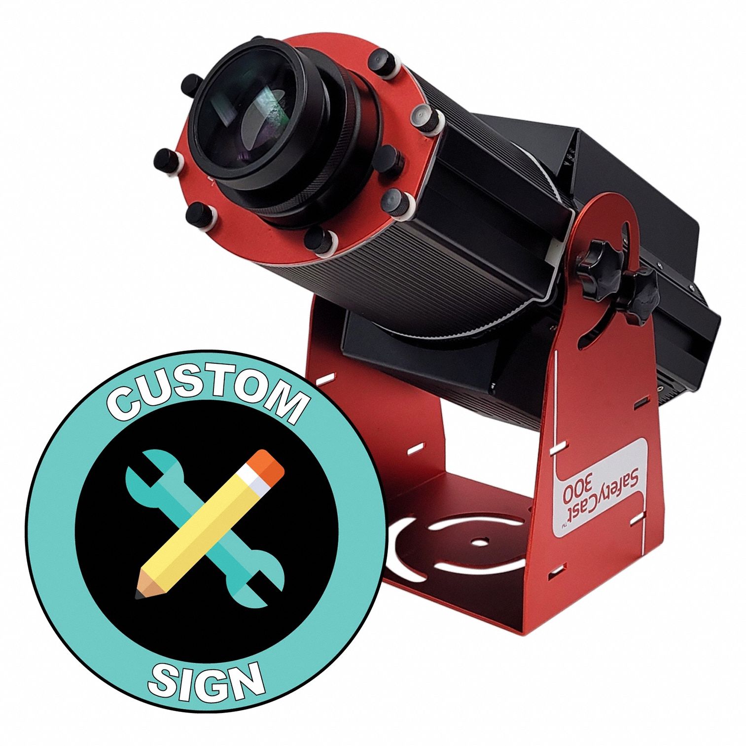 LASERGLOW TECHNOLOGIES, Projector, Lens and Image Template, Custom Sign ...
