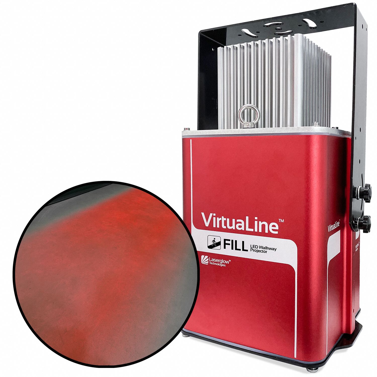 LASERGLOW TECHNOLOGIES, Projector and Lens, Filled Walkway, Fixed Image ...