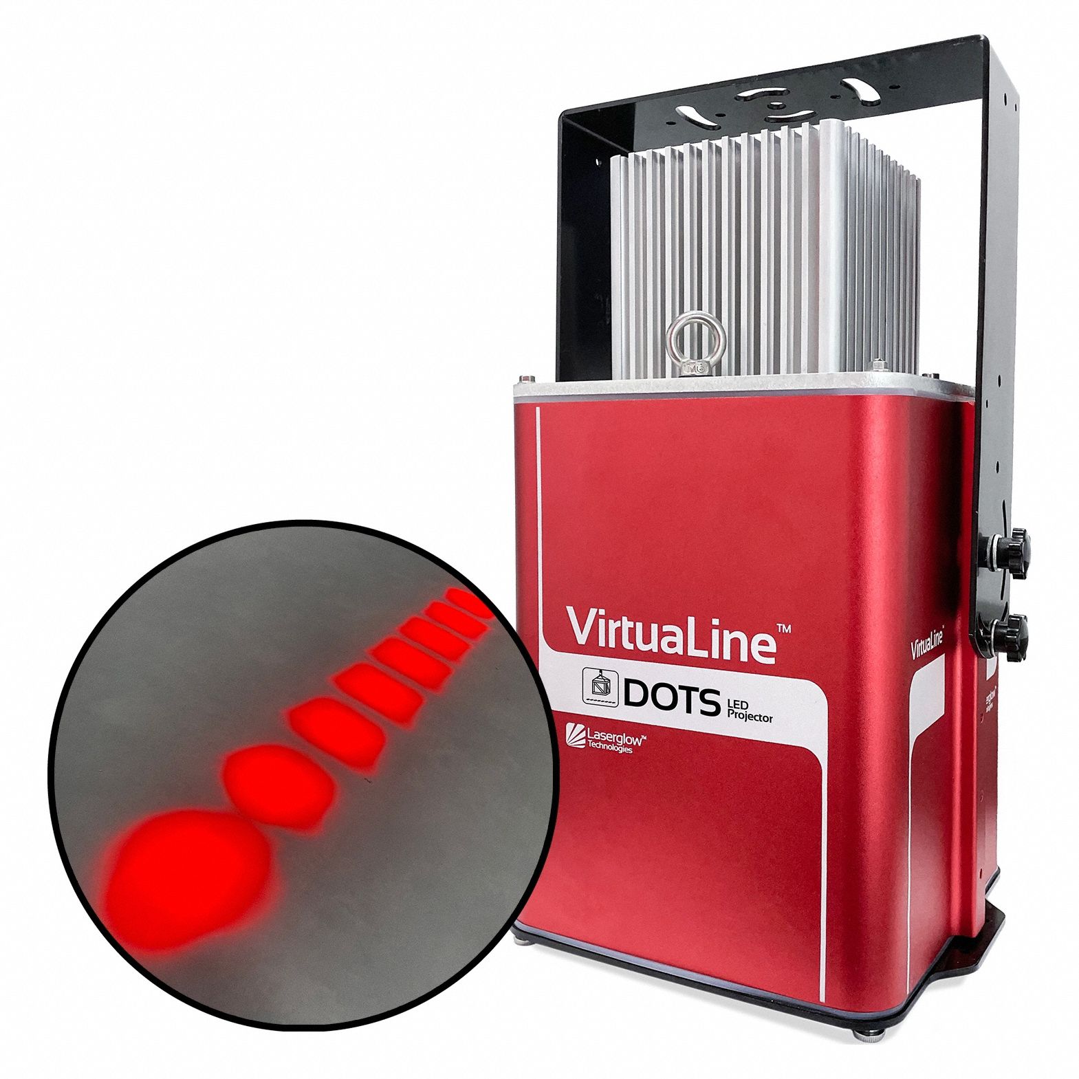 LASERGLOW TECHNOLOGIES, Projector and Lens, Line of Dots, Fixed Image ...