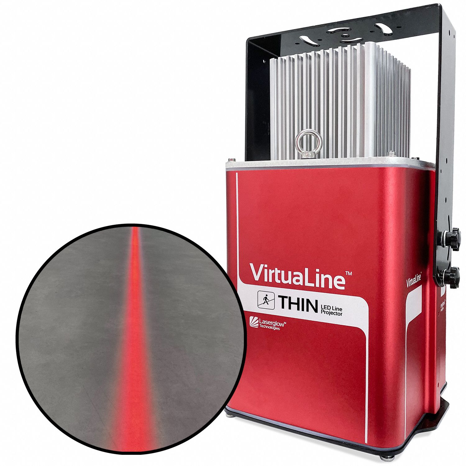 LASERGLOW TECHNOLOGIES, Projector and Lens, Straight Line, Fixed Image ...