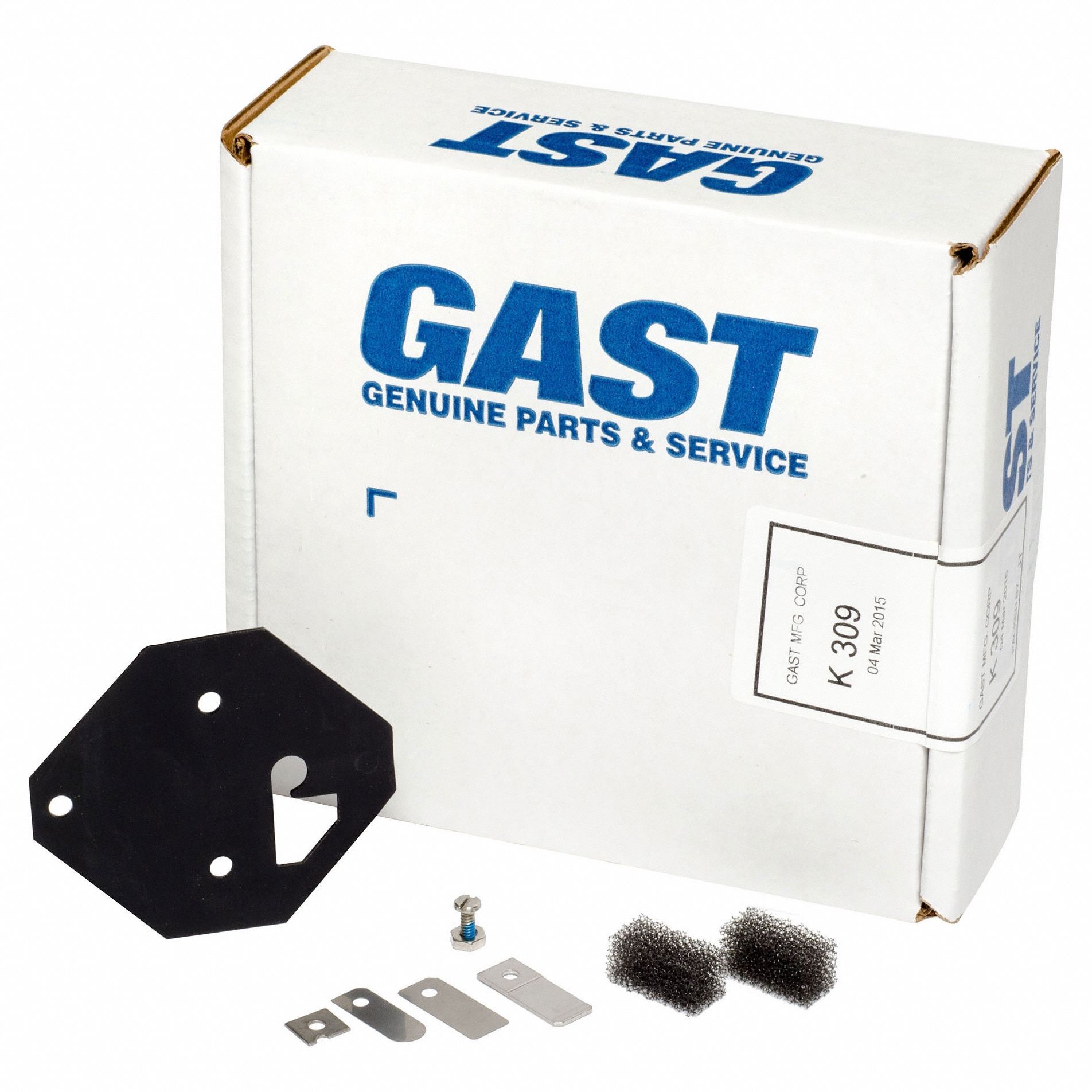 GAST, Service Kit, K309, Service Kit - 817PE8|K309 - Grainger
