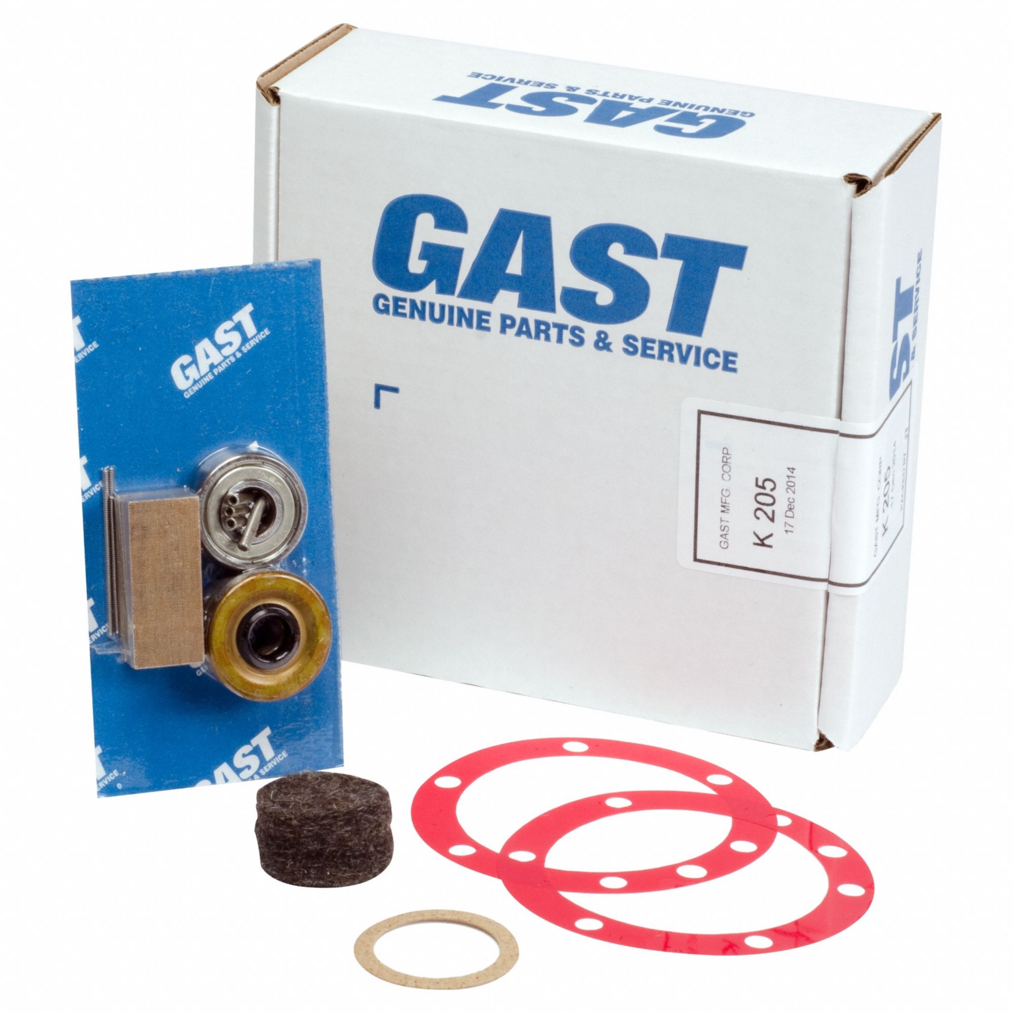 GAST, Service Kit, K205, Service Kit - 817PE9|K205 - Grainger