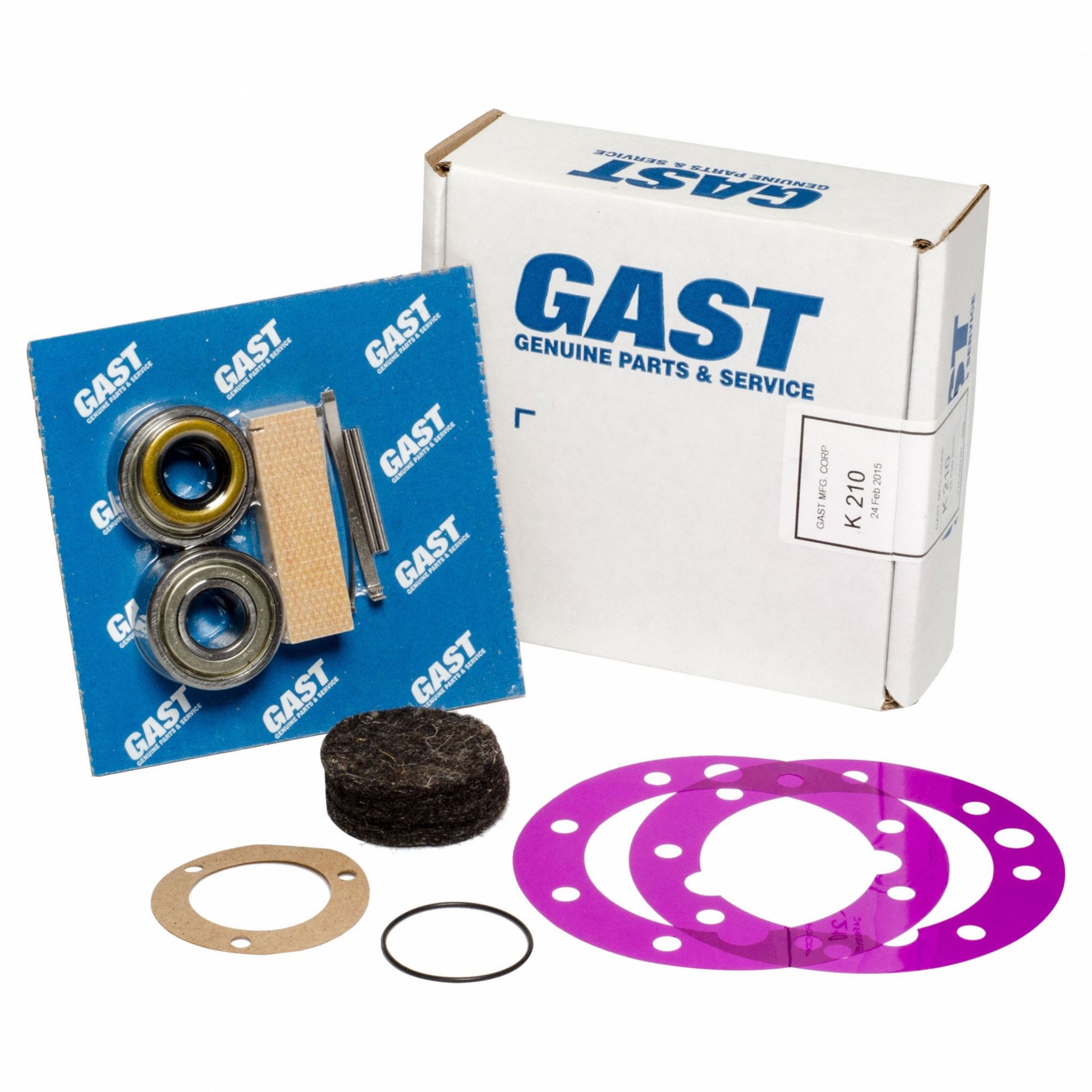 GAST, Service Kit, K210, Service Kit - 817PF0|K210 - Grainger
