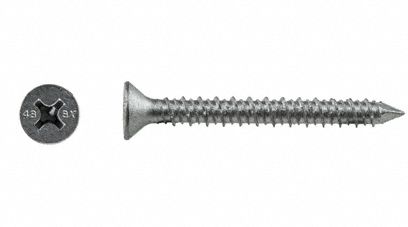 TAPCON, 3 1/4 in Overall Lg, 1/4 in Dia, Screw Anchor - 818JM1|3377907 ...