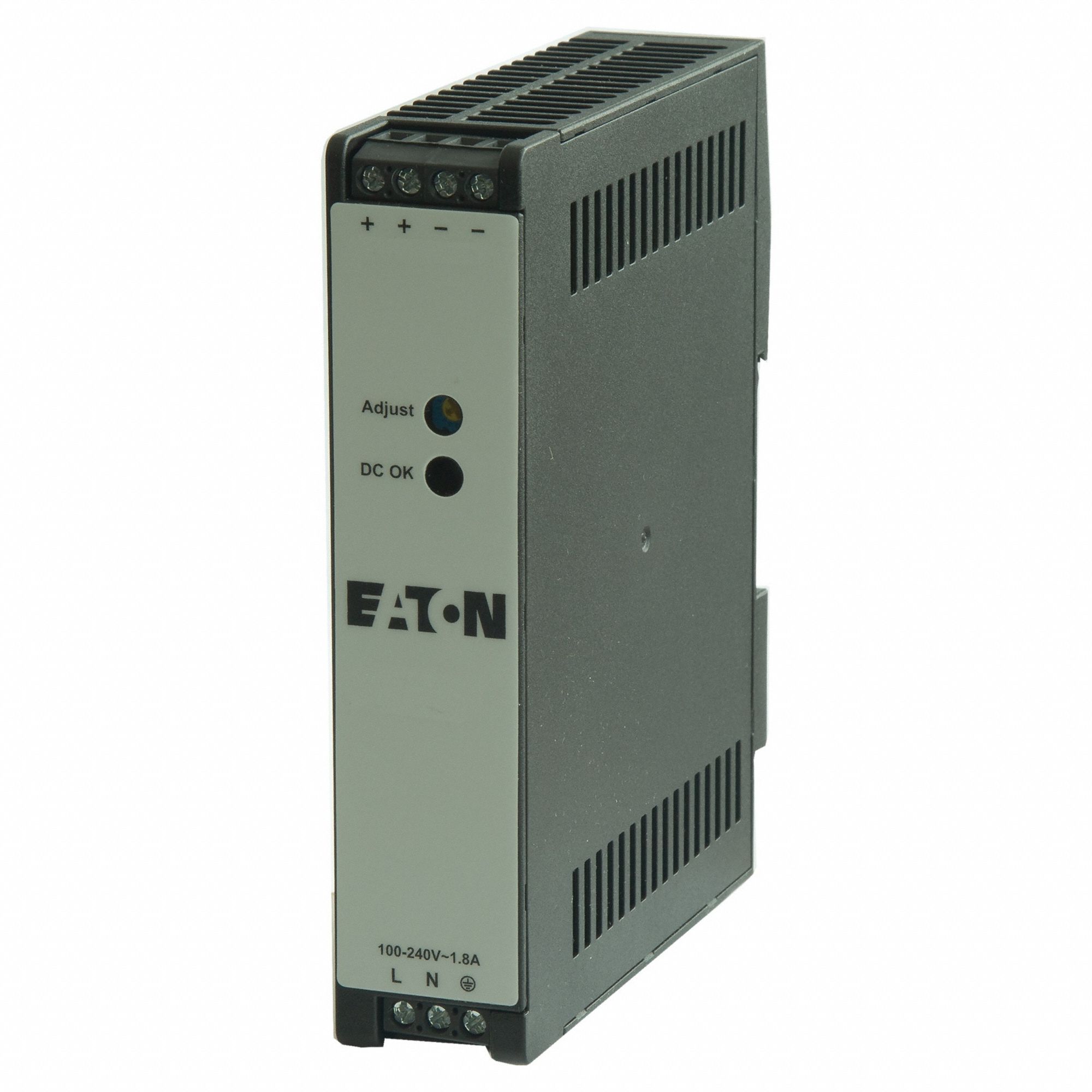 EATON, DIN Rail, 60 W Output Power - Rated, DC Power Supply - 818JN3 ...