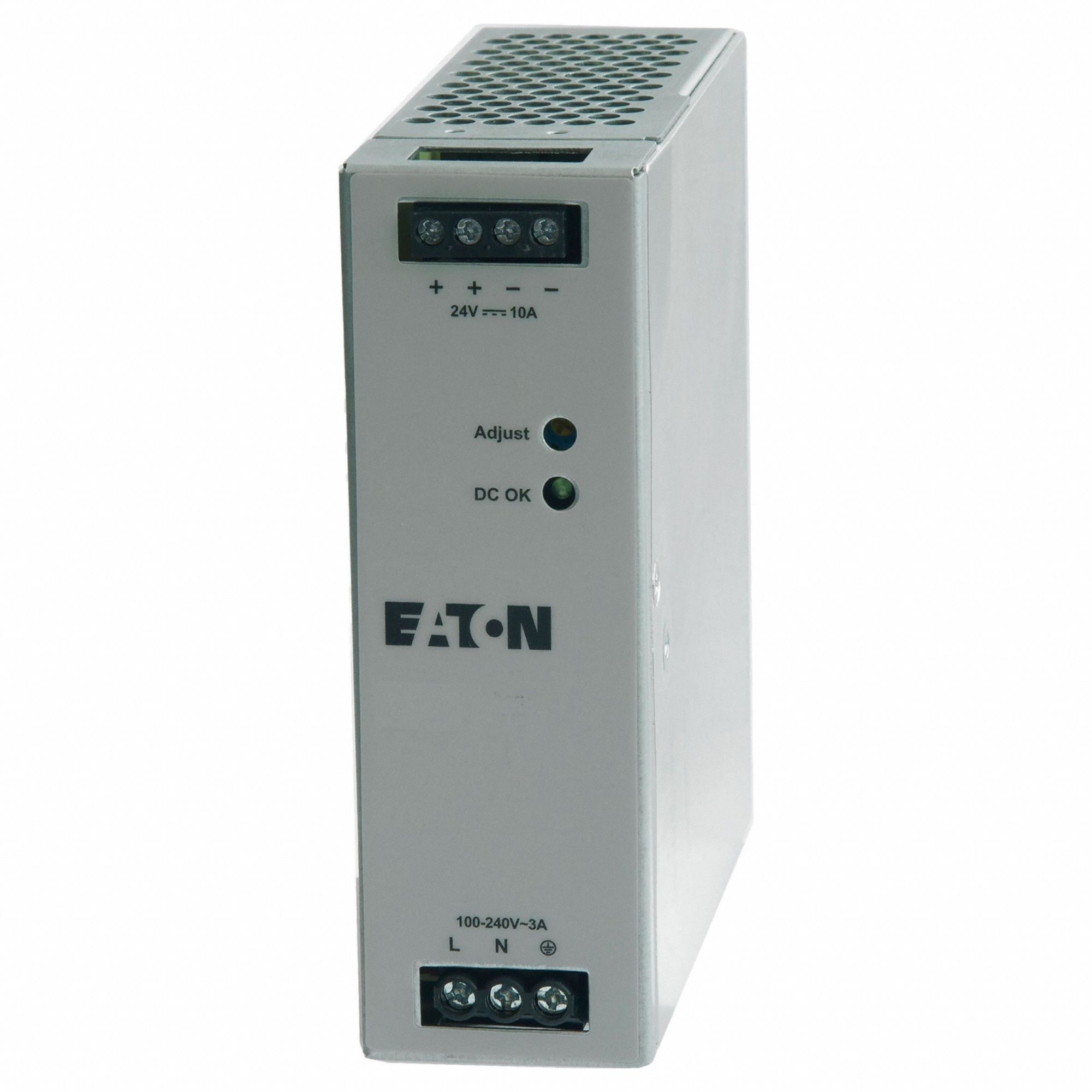 EATON, DIN Rail, 480 W Output Power - Rated, DC Power Supply - 818JN4 ...