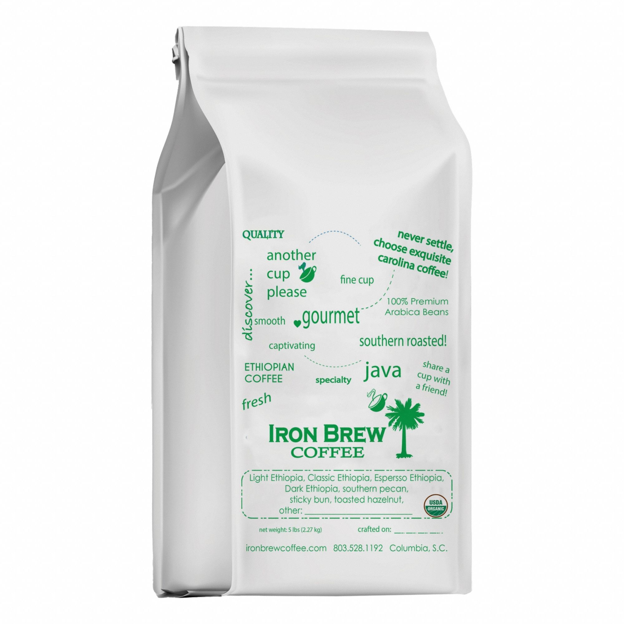 IRON BREW, Classic Ethiopia, Bag Beverage Pack, Coffee - 818KR8|OCE5WB ...