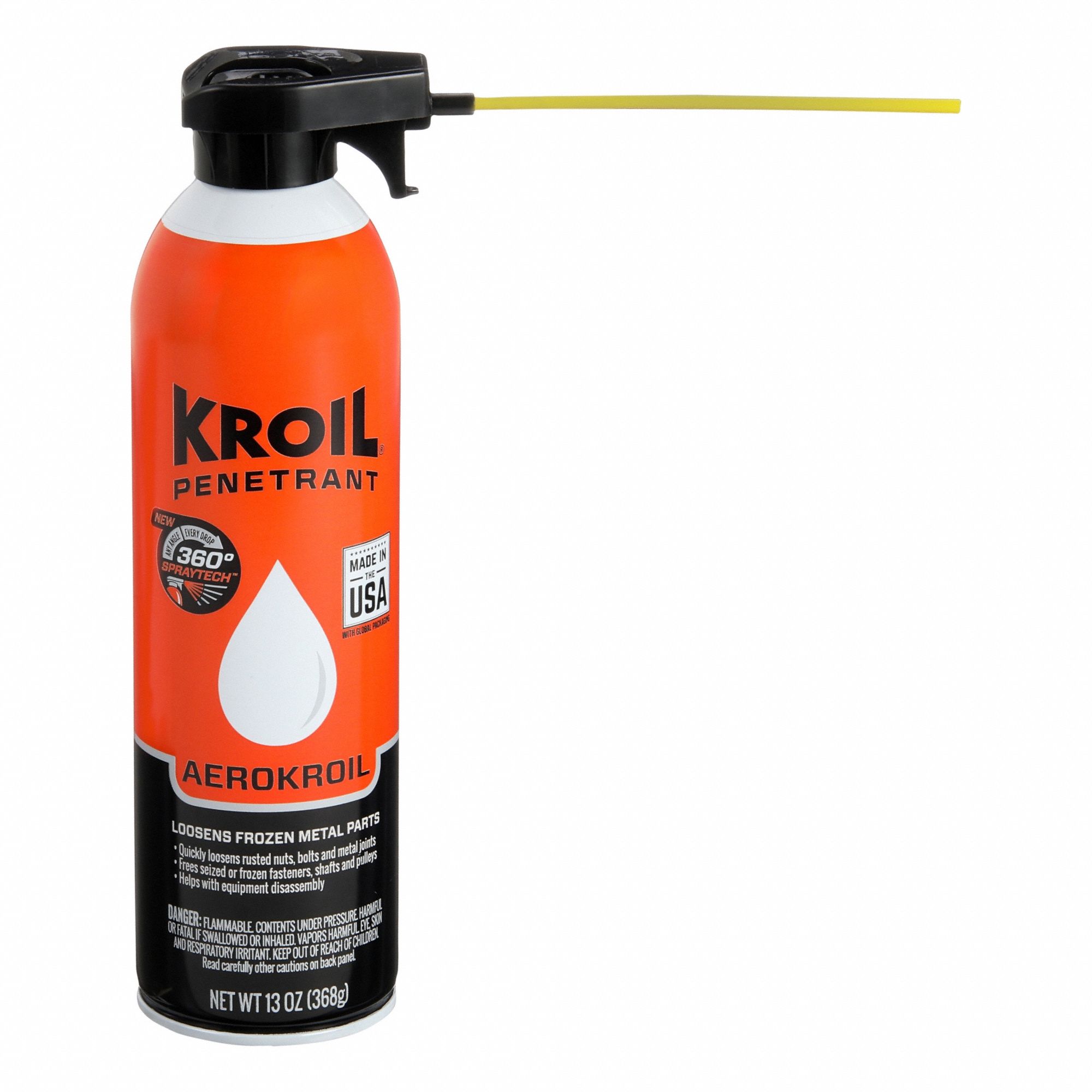 KROIL, H2 No Food Contact, Petroleum Distillates, Penetrating Lubricant ...