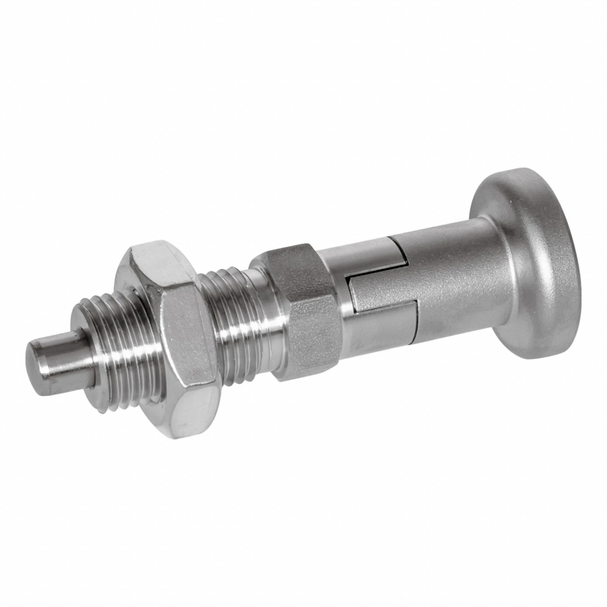 JW WINCO, Locking, 316 SS, Indexing Plunger - 822F65|818-10-12-M16X1.5 ...