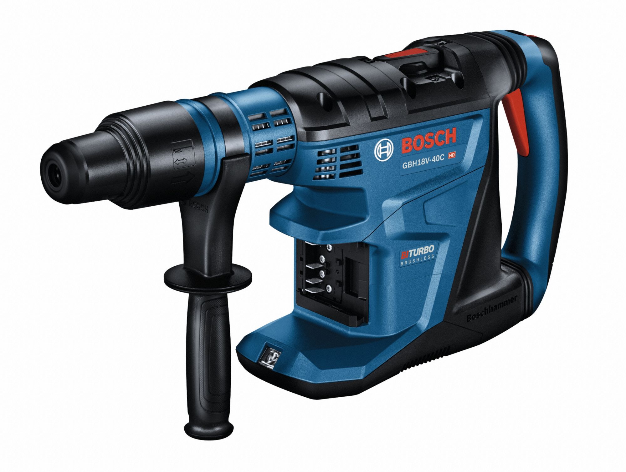 BOSCH, D-Handle, 18V DC, Rotary Hammer - 820FR0|GBH18V-40CN - Grainger