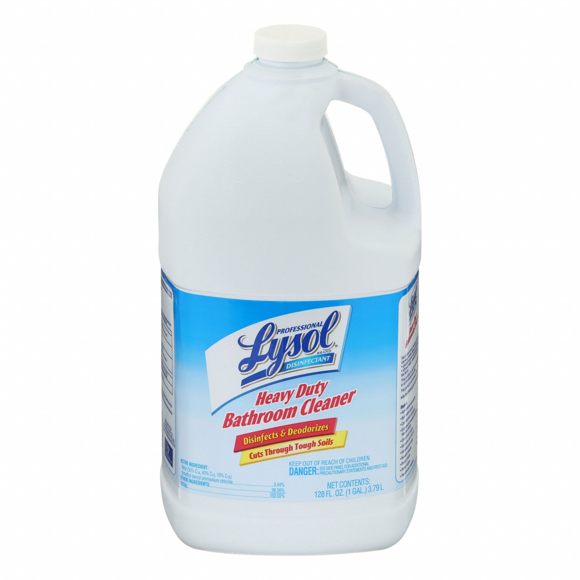 LYSOL, Jug, 1 gal Container Size, Disinfectant Washroom Cleaner ...