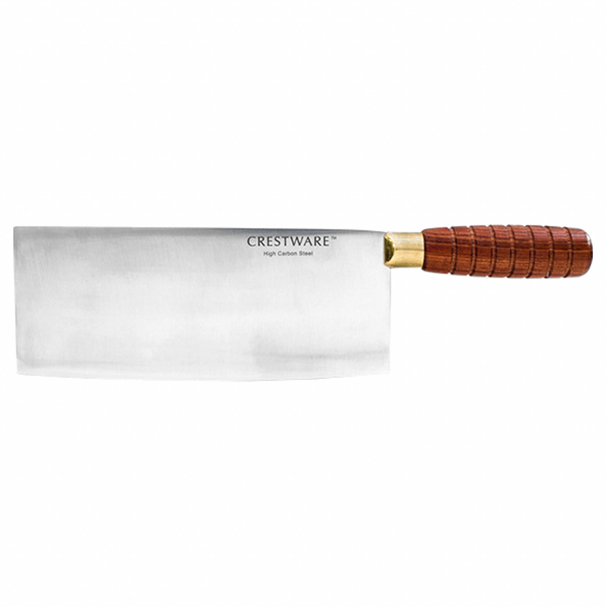 CRESTWARE, Straight, 8 in Overall Lg, Chinese Cleaver - 819Y90|KN321W ...
