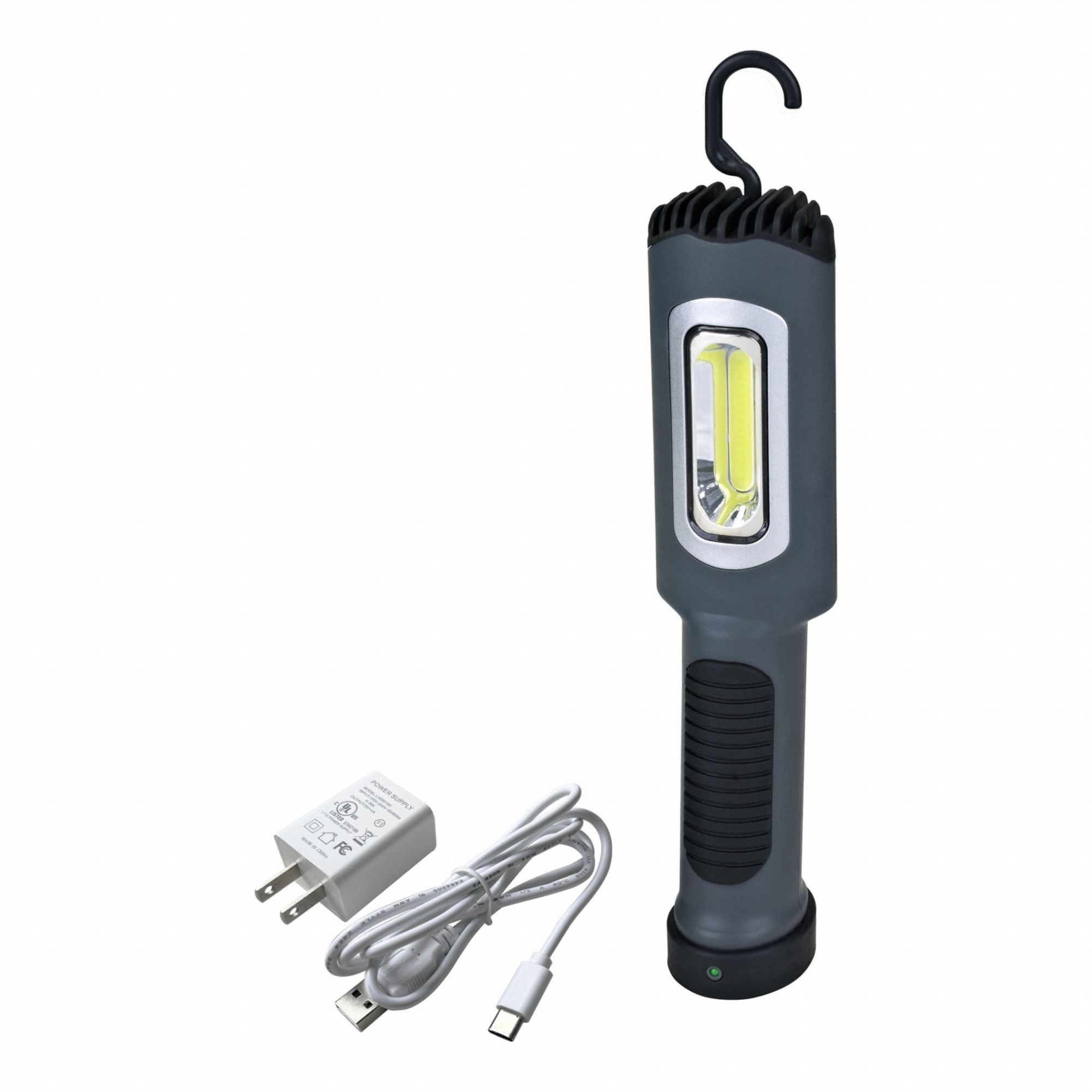 LED, 500 lm Max Brightness, Rechargeable Hand Lamp - 820D97|820D97 ...