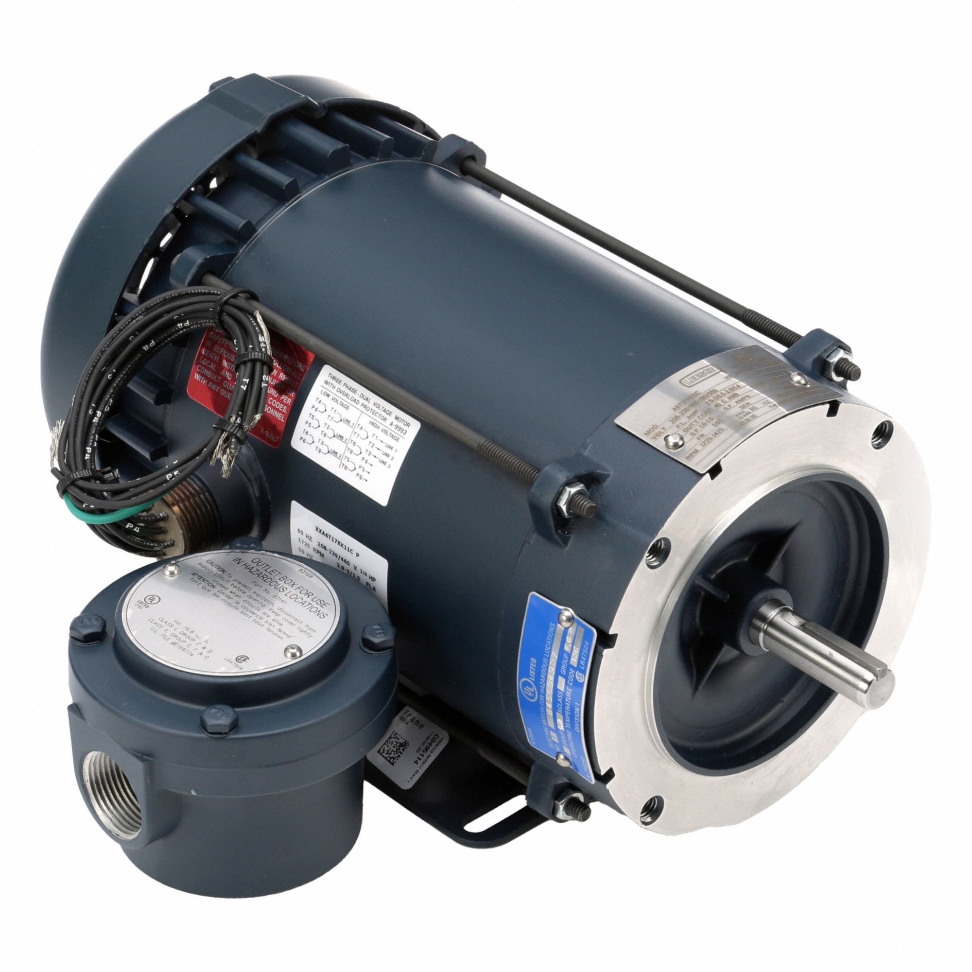 LEESON, Division I, Class I/Class II, Hazardous Location Motor - 820GY5 ...